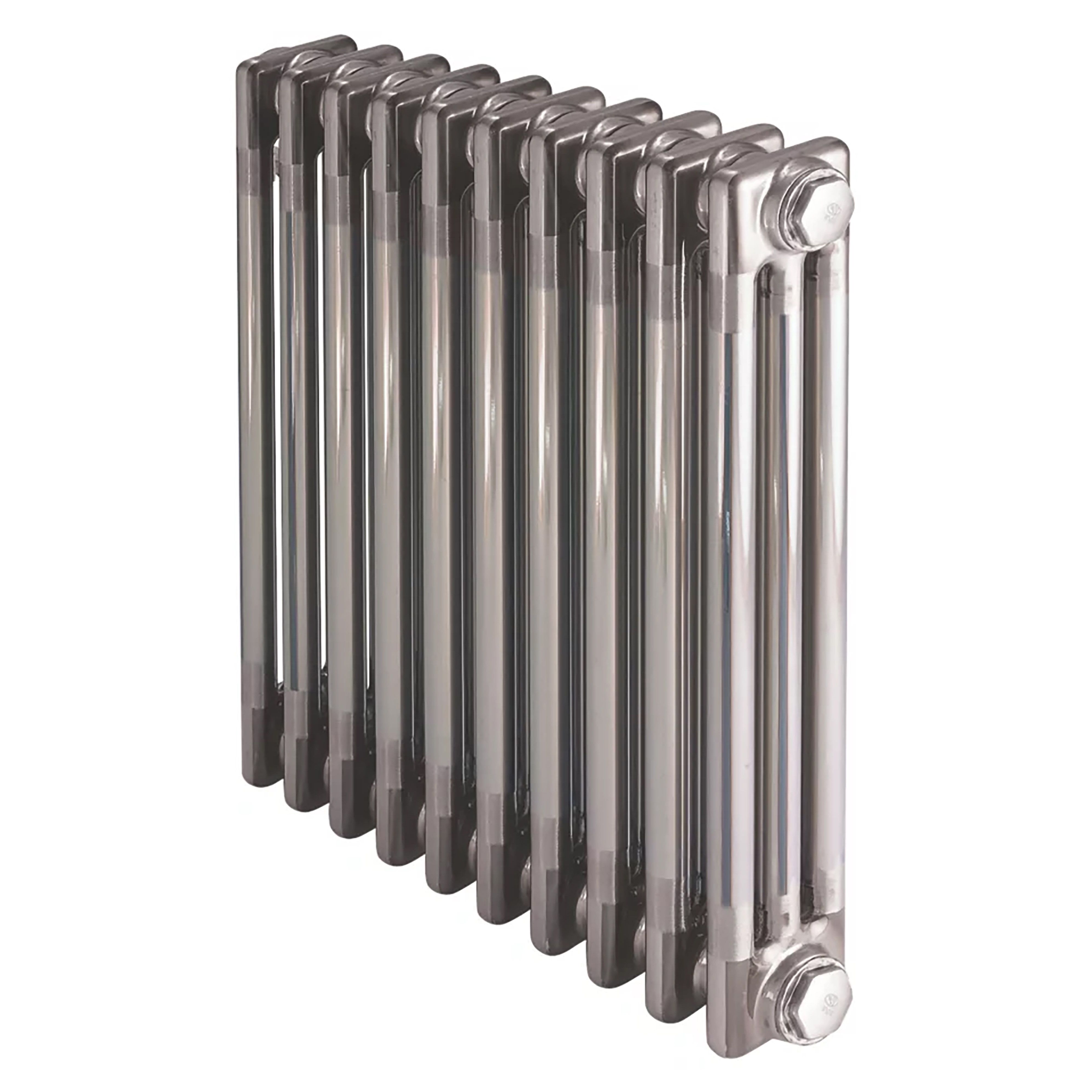 Acova Raw metal 3 Column Radiator, (W)628mm x (H)600mm | DIY at B&Q