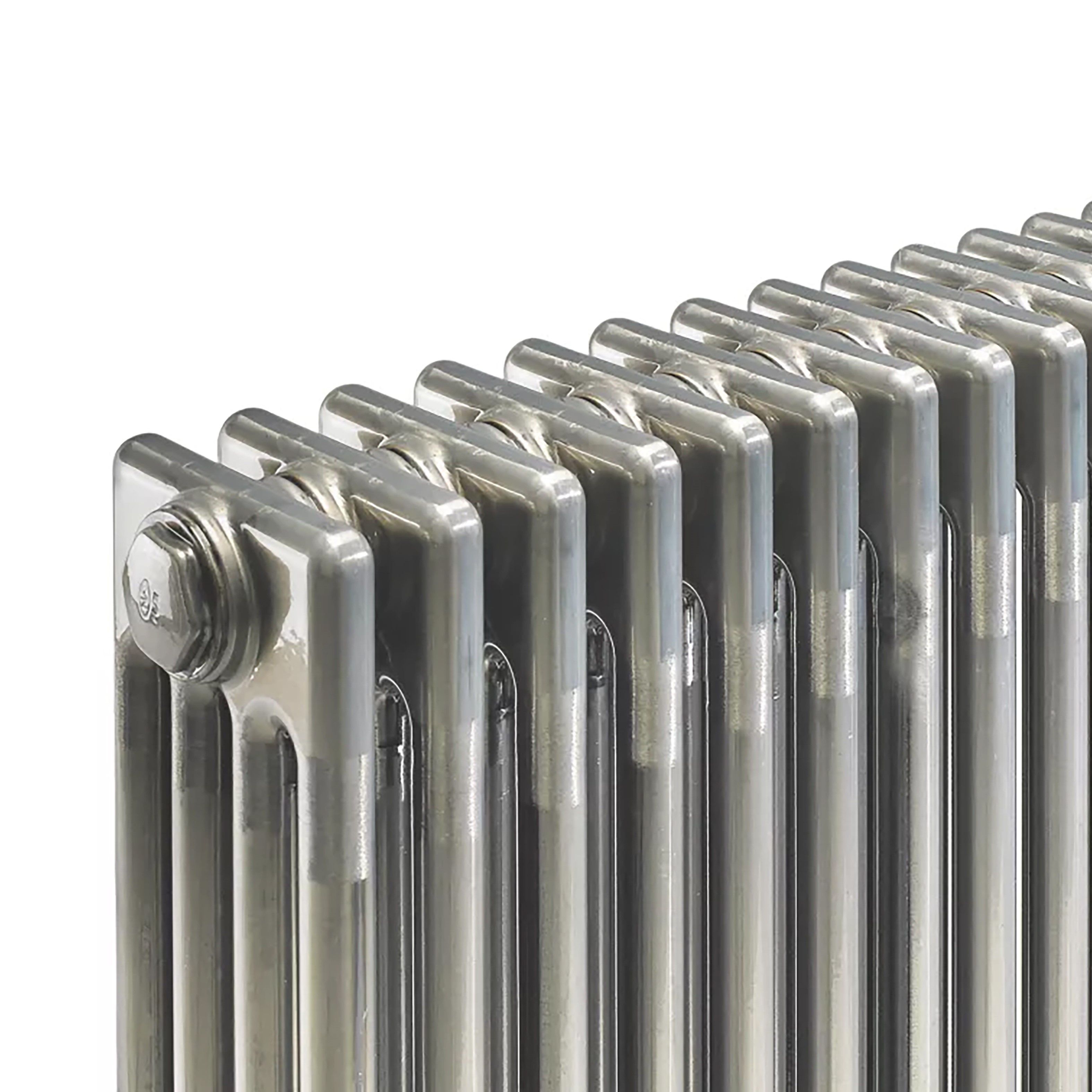 Acova Raw metal 4 Column Radiator, (W)812mm x (H)600mm | DIY at B&Q