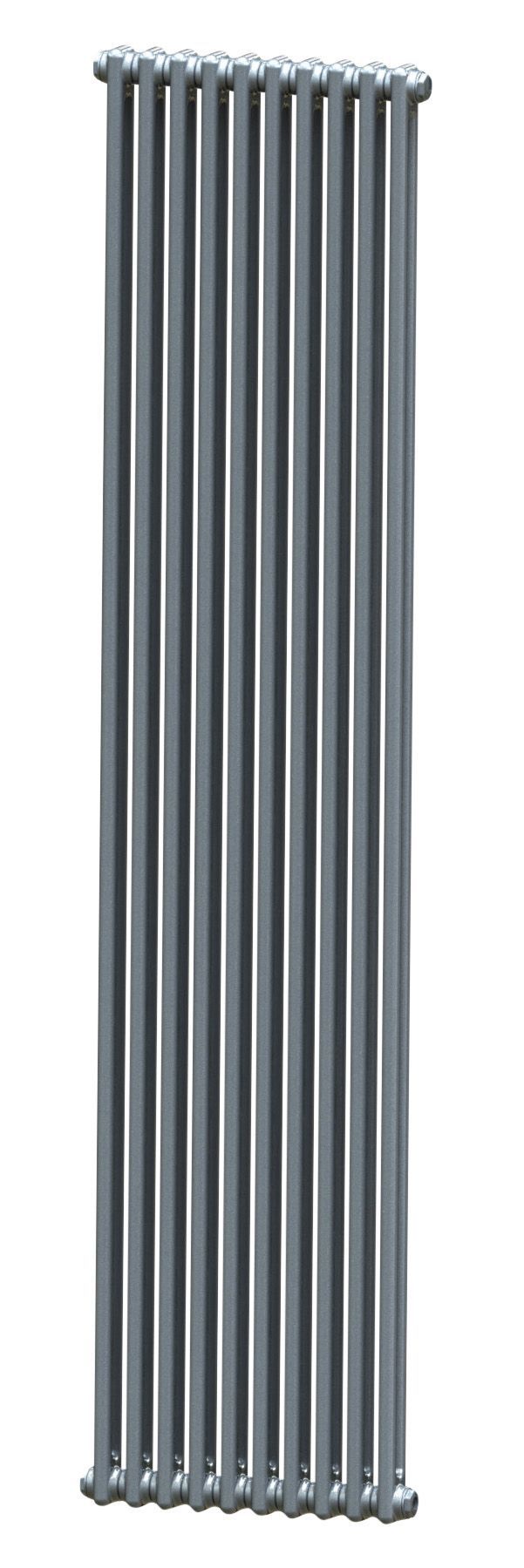 Acova Silver 2 Column Radiator, (W)490mm x (H)2000mm | DIY at B&Q
