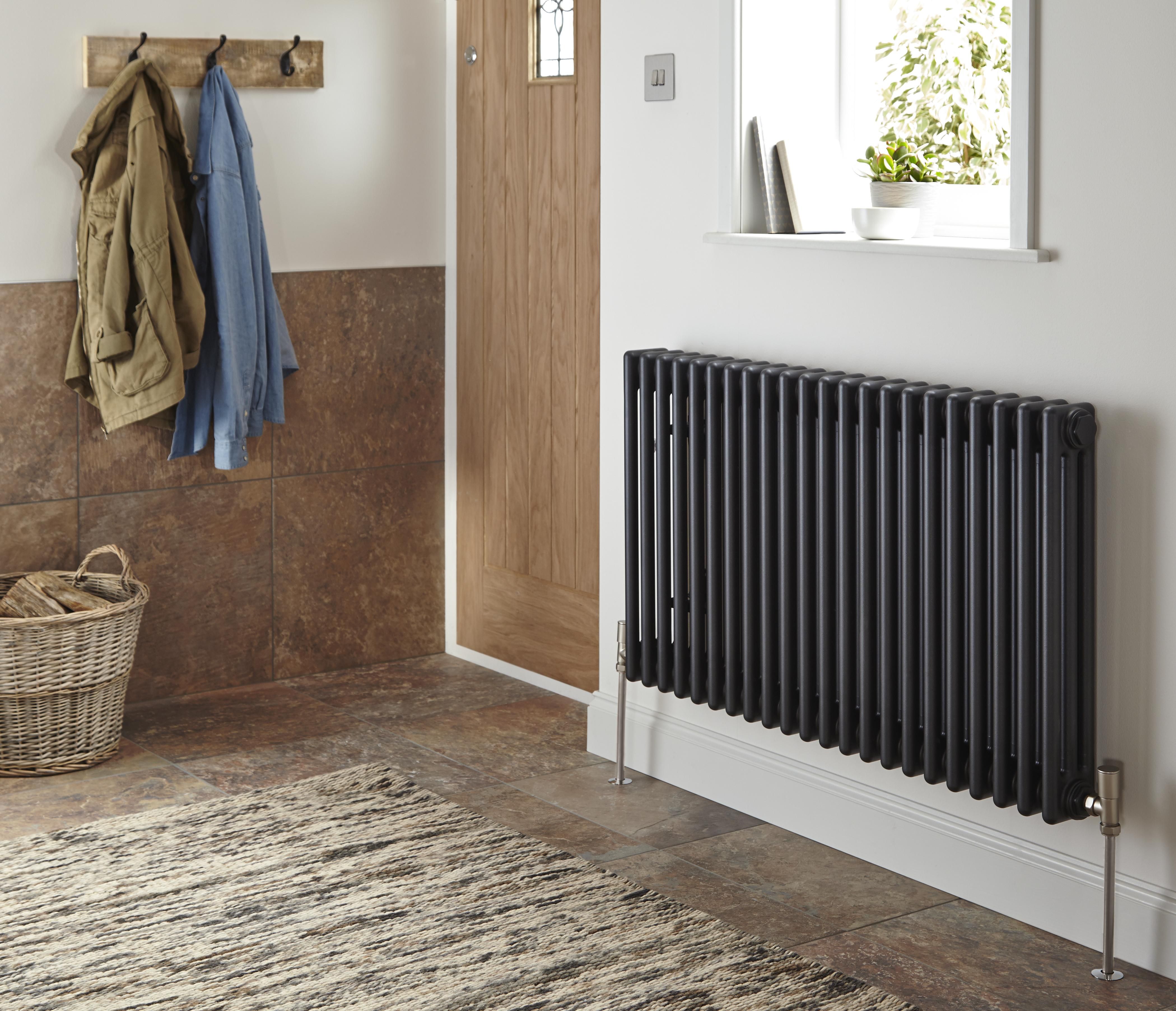 Acova Volcanic 2 Column Radiator, (W)1226mm x (H)600mm