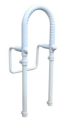 Active Living White Grab rail | DIY at B&Q