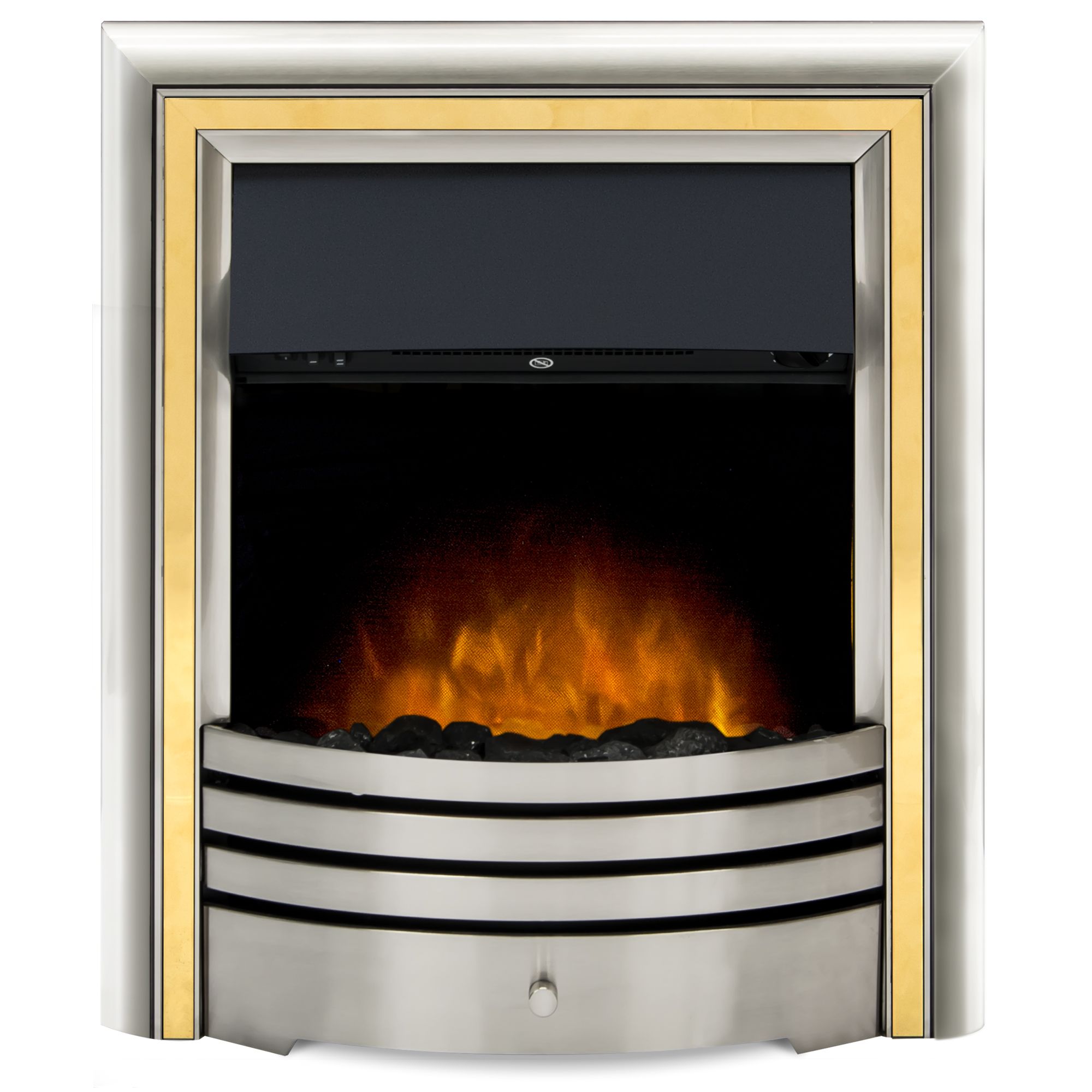 Adam Astralis Black Electric Fire | DIY at B&Q