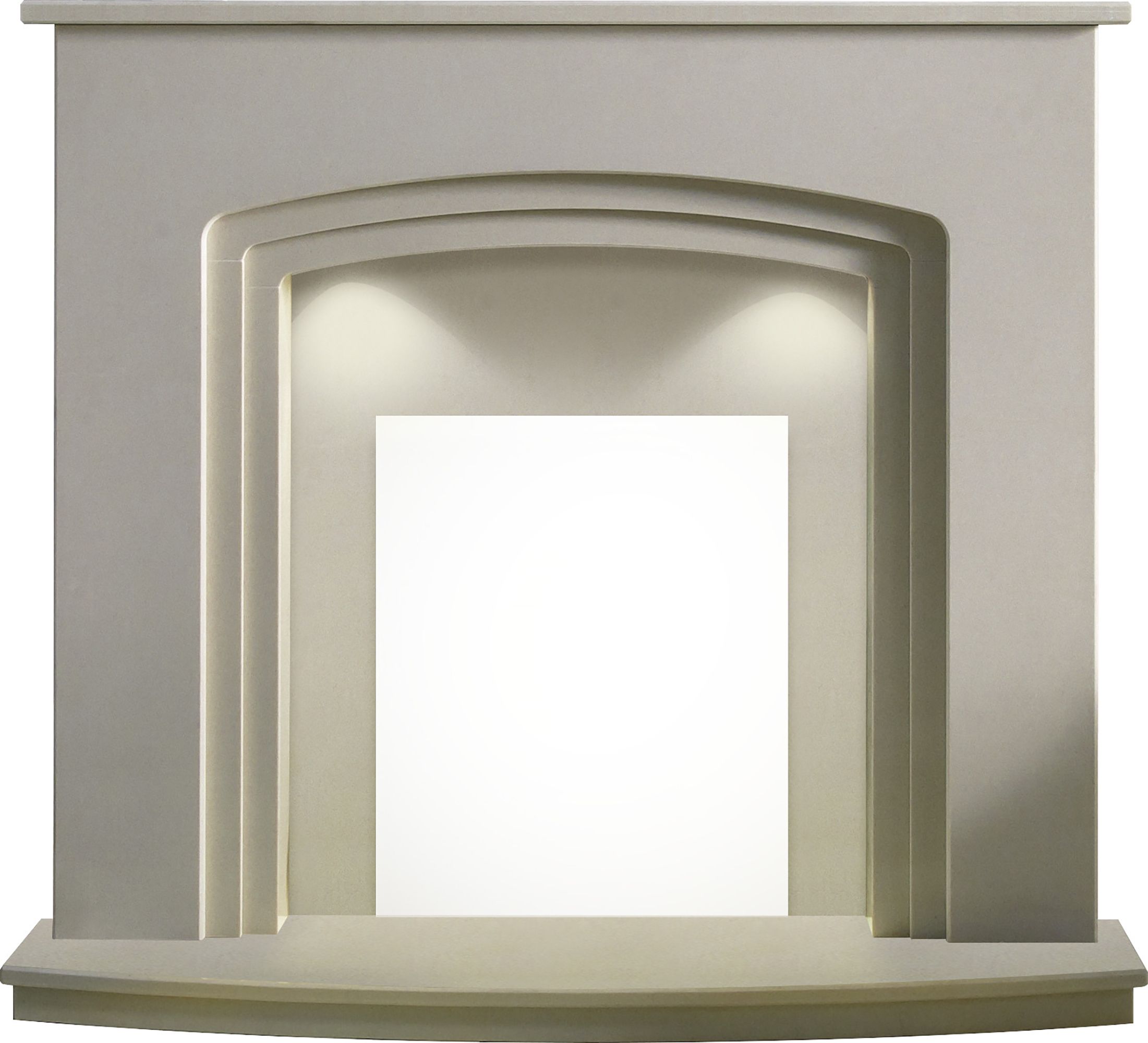 Adam Seville Roman stone Fire surround | DIY at B&Q