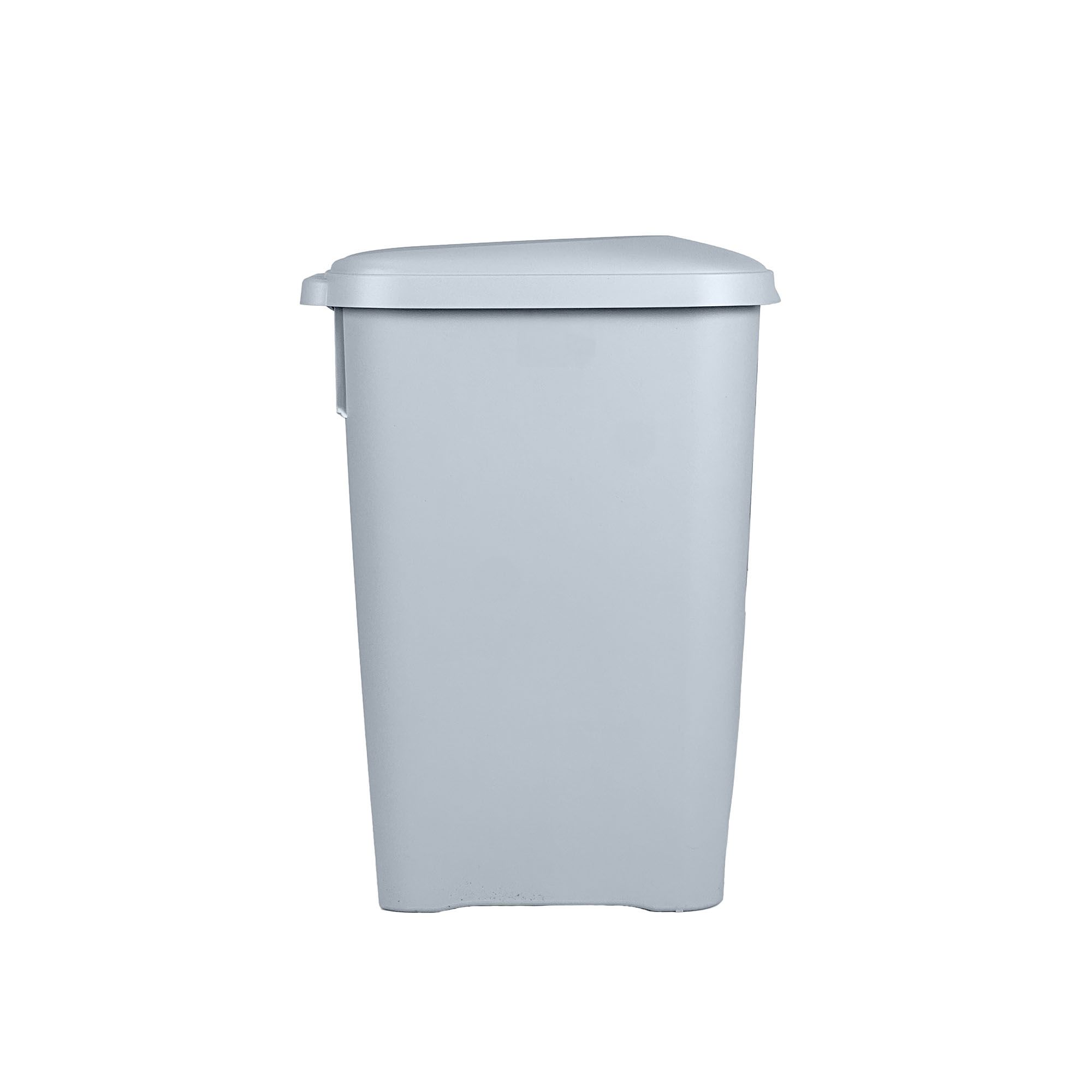 Addis Eco Range Pedal Standard Grey Plastic Bin - 40L Freestanding