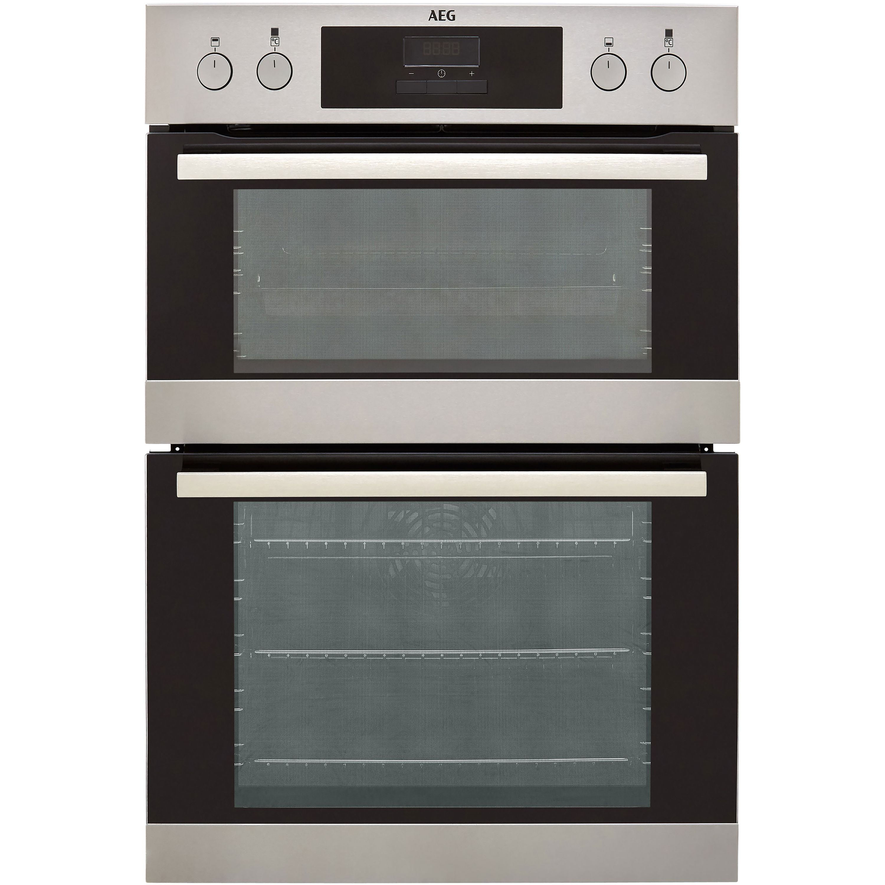 AEG DEB331010M_SS Built-in Electric Double oven - Stainless steel ...