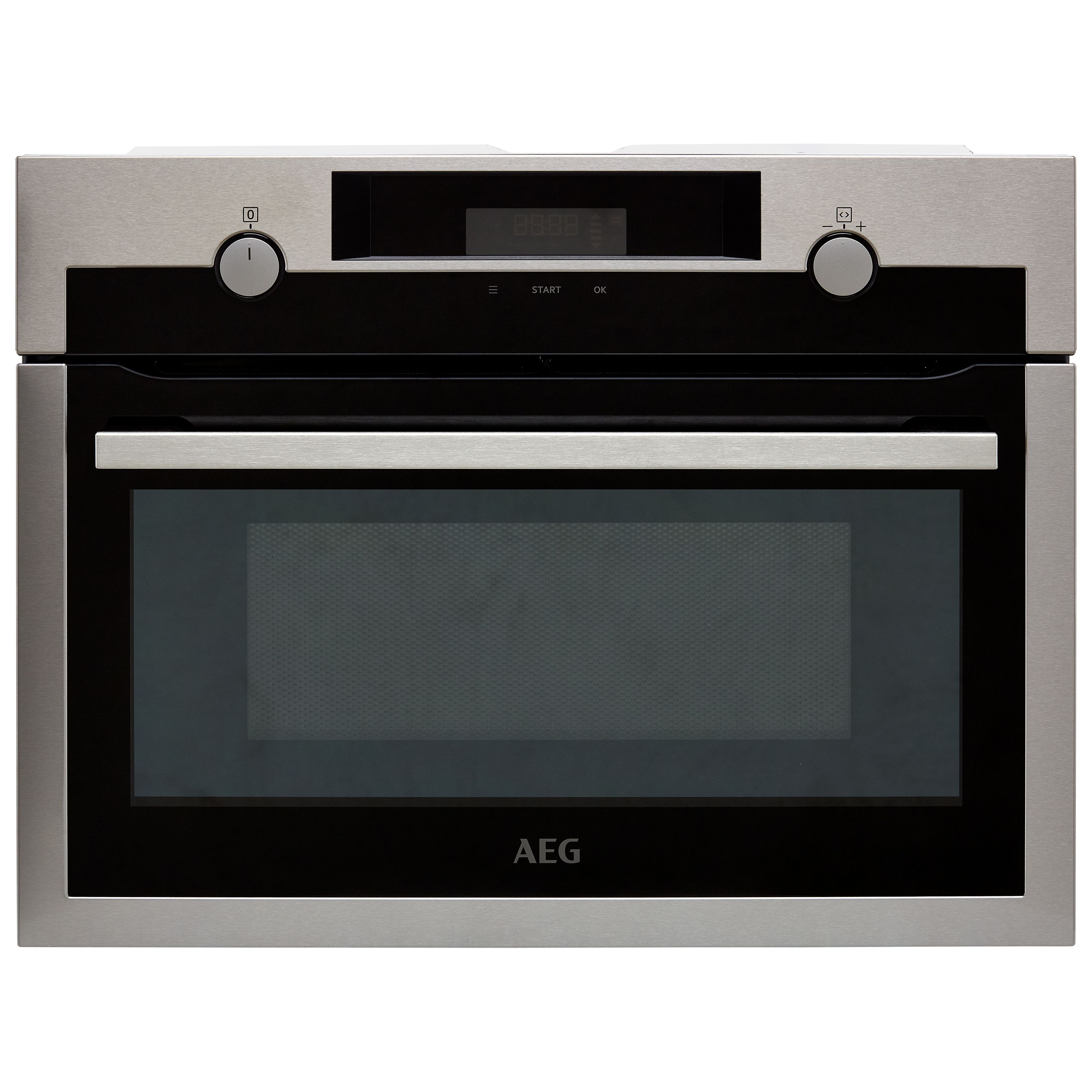 AEG KME525800M_BSS Built-in Microwave with grill - Black/stainless steel