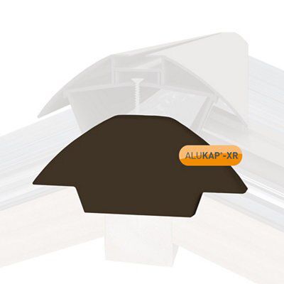 Alukap XR Gable end plate (L)30mm (W)180mm | DIY at B&Q