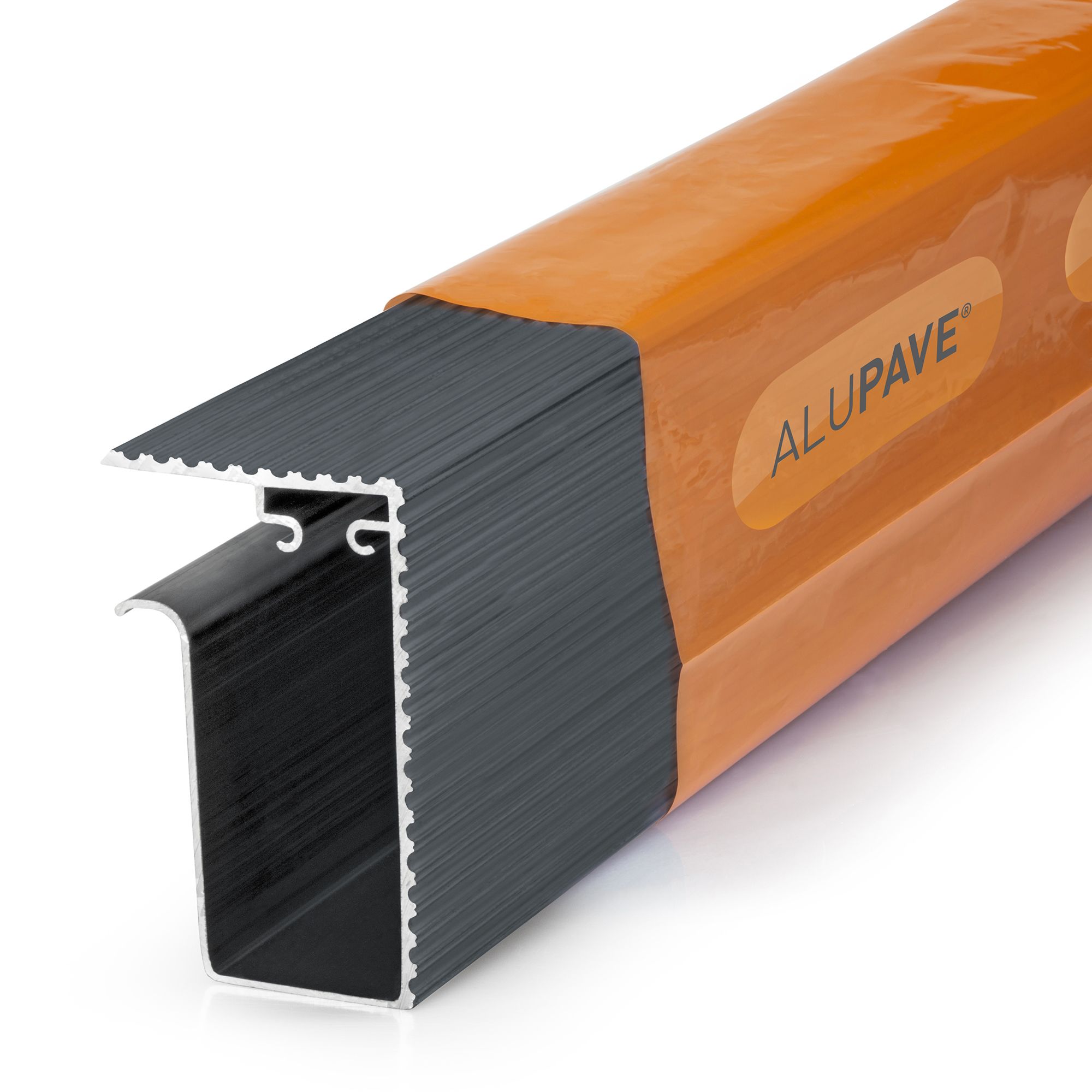 Alupave Grey Side trim, (L)2000mm | DIY at B&Q