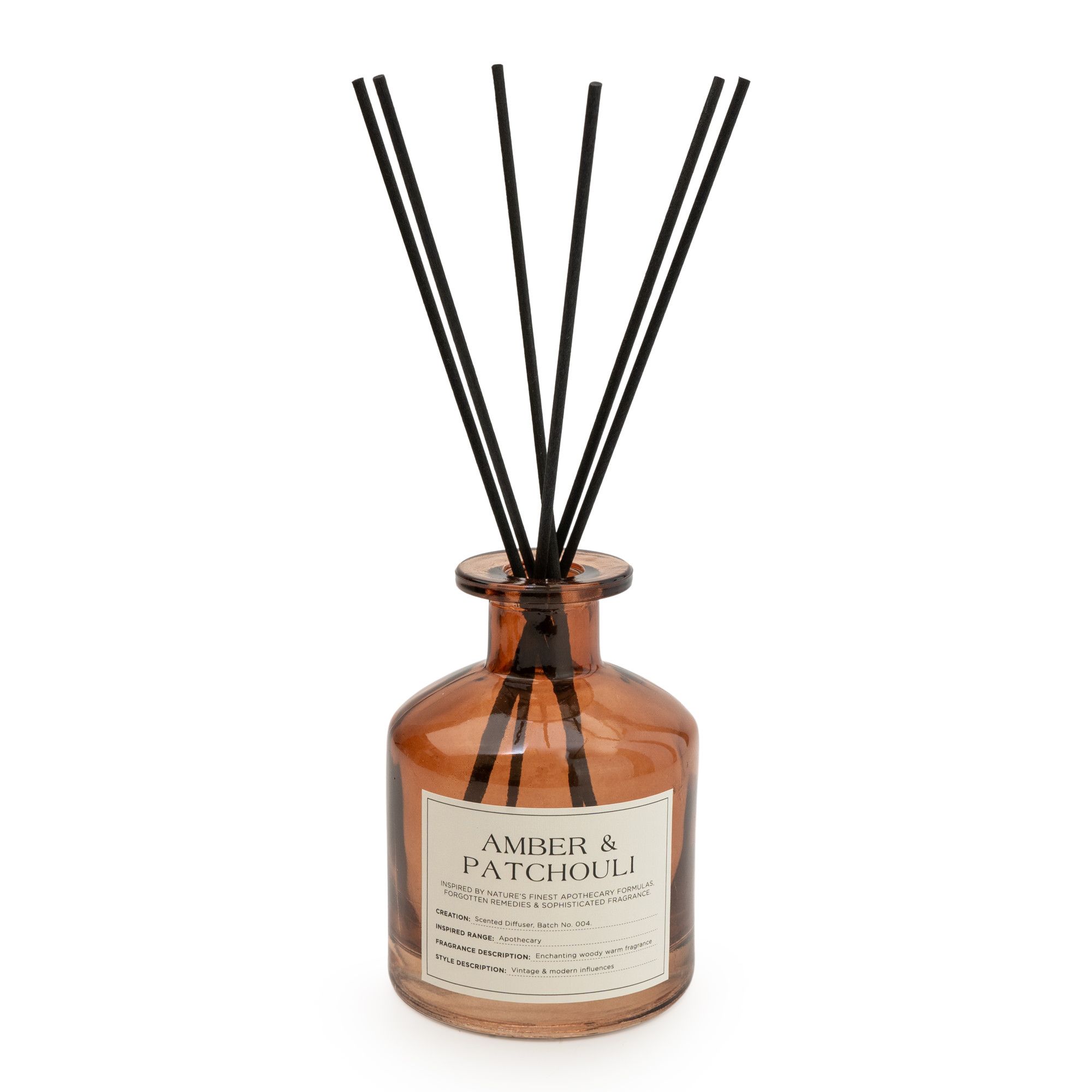 Amber & Patchouli Reed diffuser, 250ml