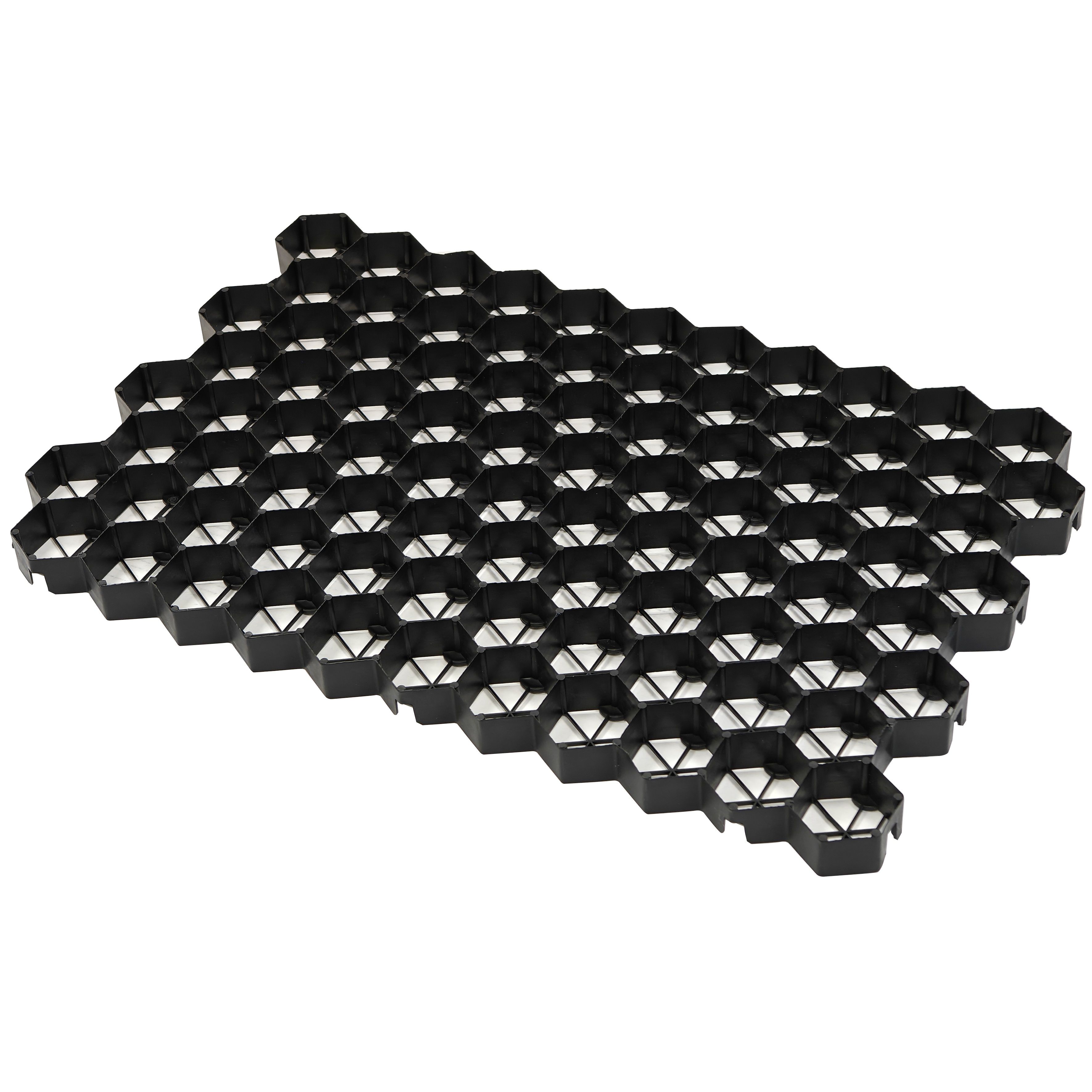 Apollo Gardening Black Pathway Gravel stabilisation tile (L)590mm (W ...