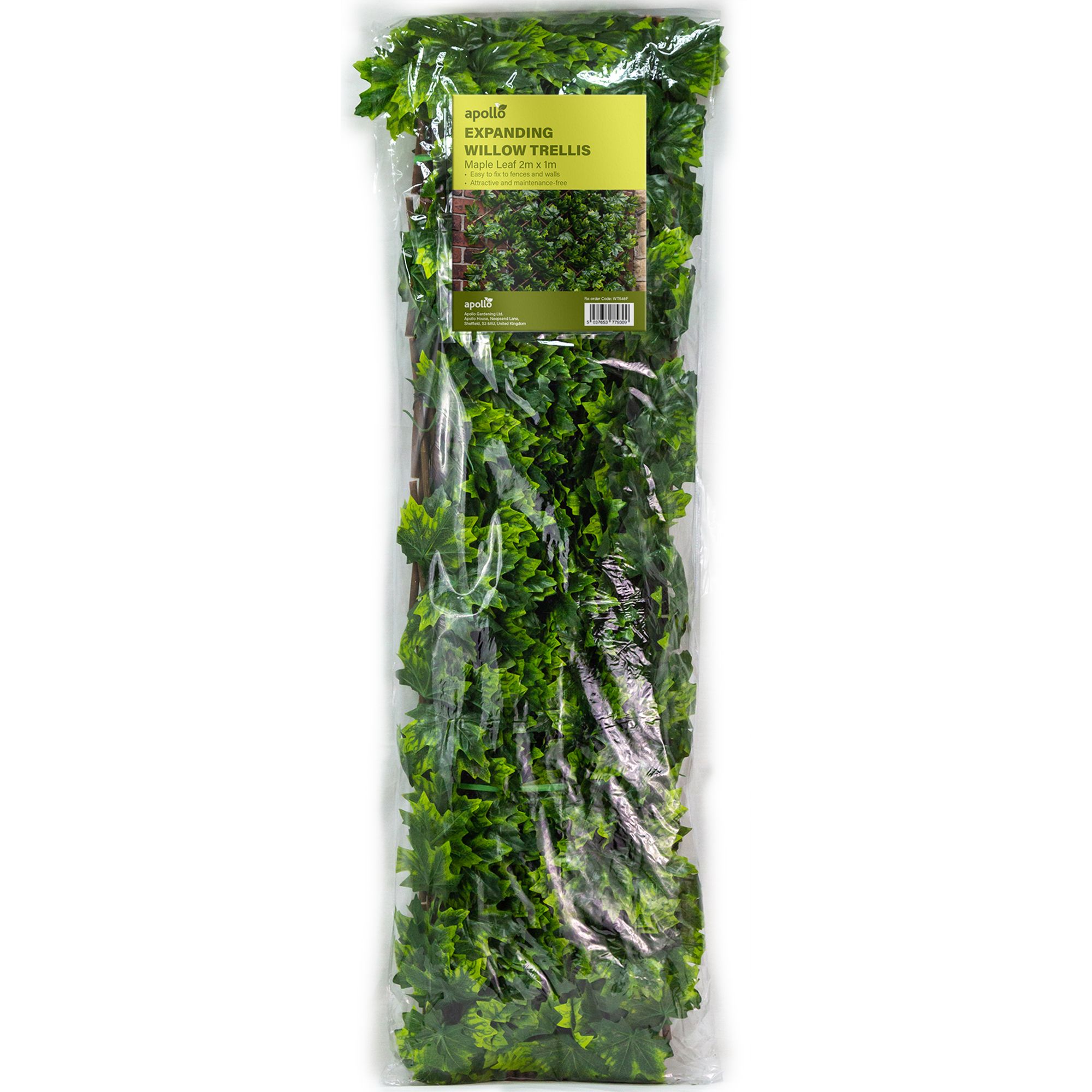 Apollo Maple Leaf Willow Trellis panel (W)200cm x (H)100cm