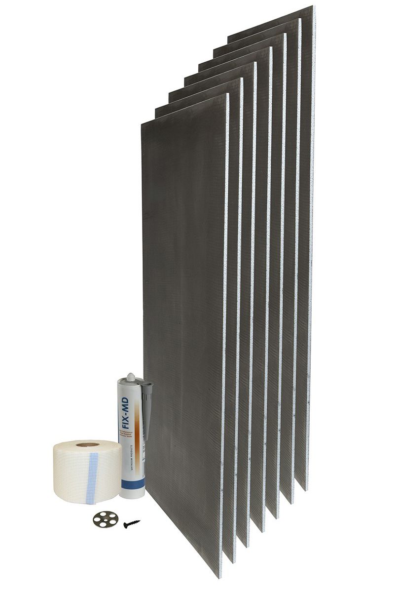 Aquadry Backer board, (L)1200mm (W)600mm (T)12mm Pack of 6
