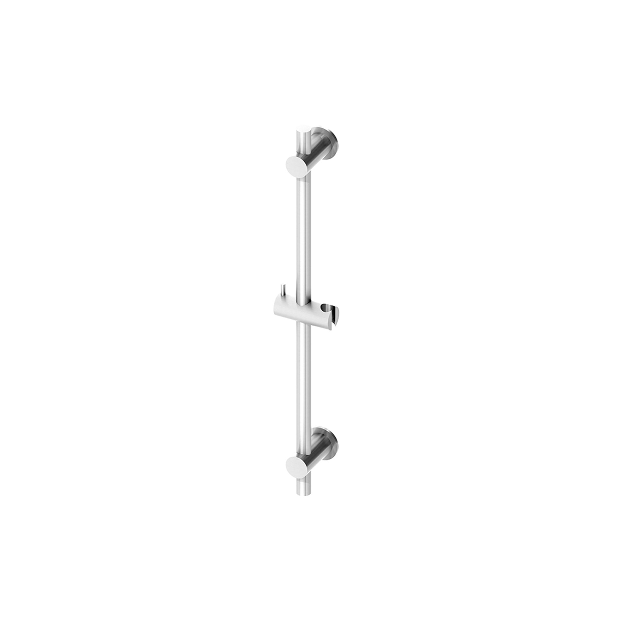 Aquadry Oria Chrome effect Straight Adjustable shower riser rail, 78.8cm | DIY at B&Q