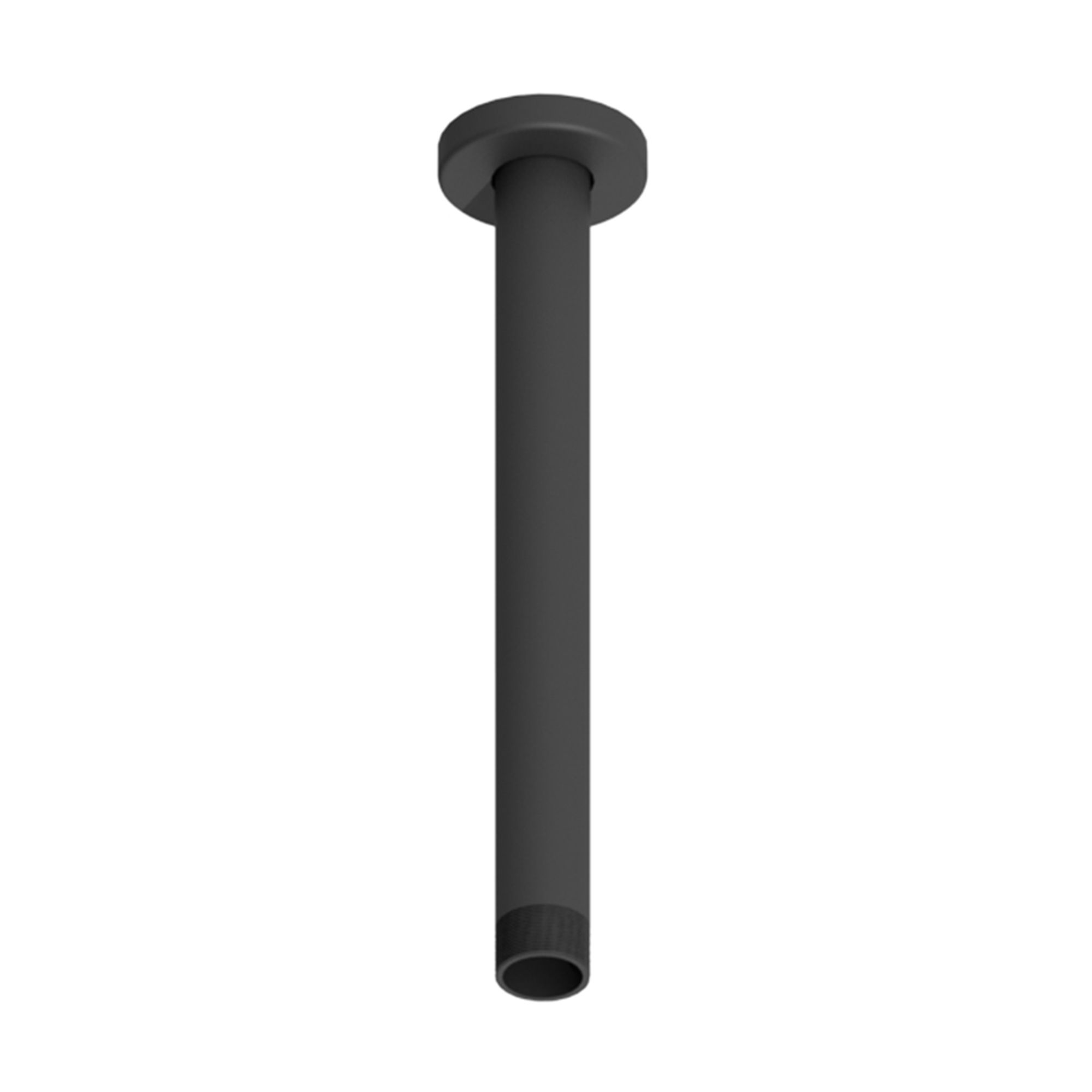 Aquadry Oria Matt Black Ceiling-mounted Shower arm | DIY at B&Q