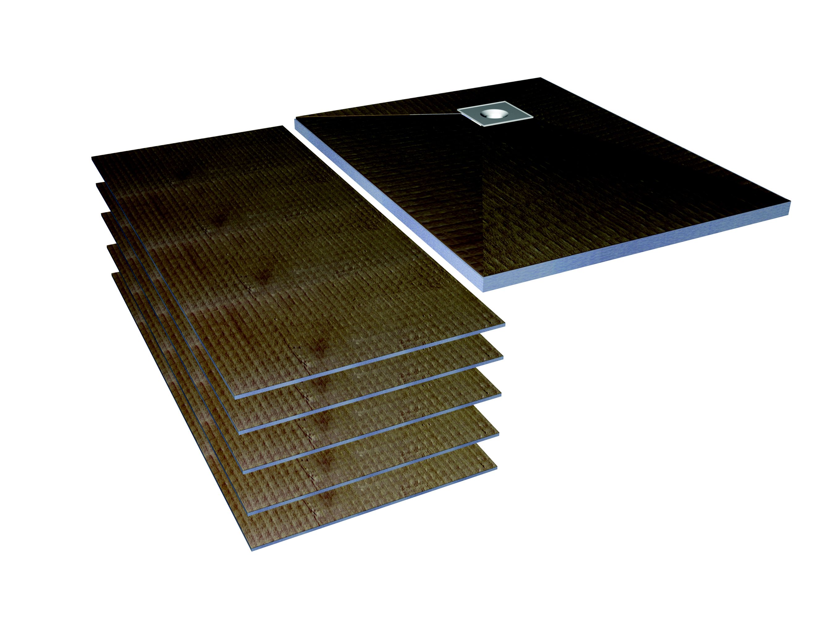Aquadry Professional level access Wet room installation kit (L)1200mm ...