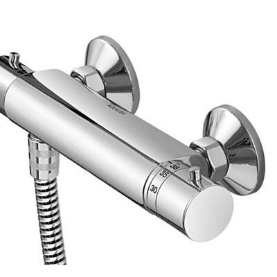 Aqualisa AQ75 Chrome effect Mixer Shower & 1.5m hose length