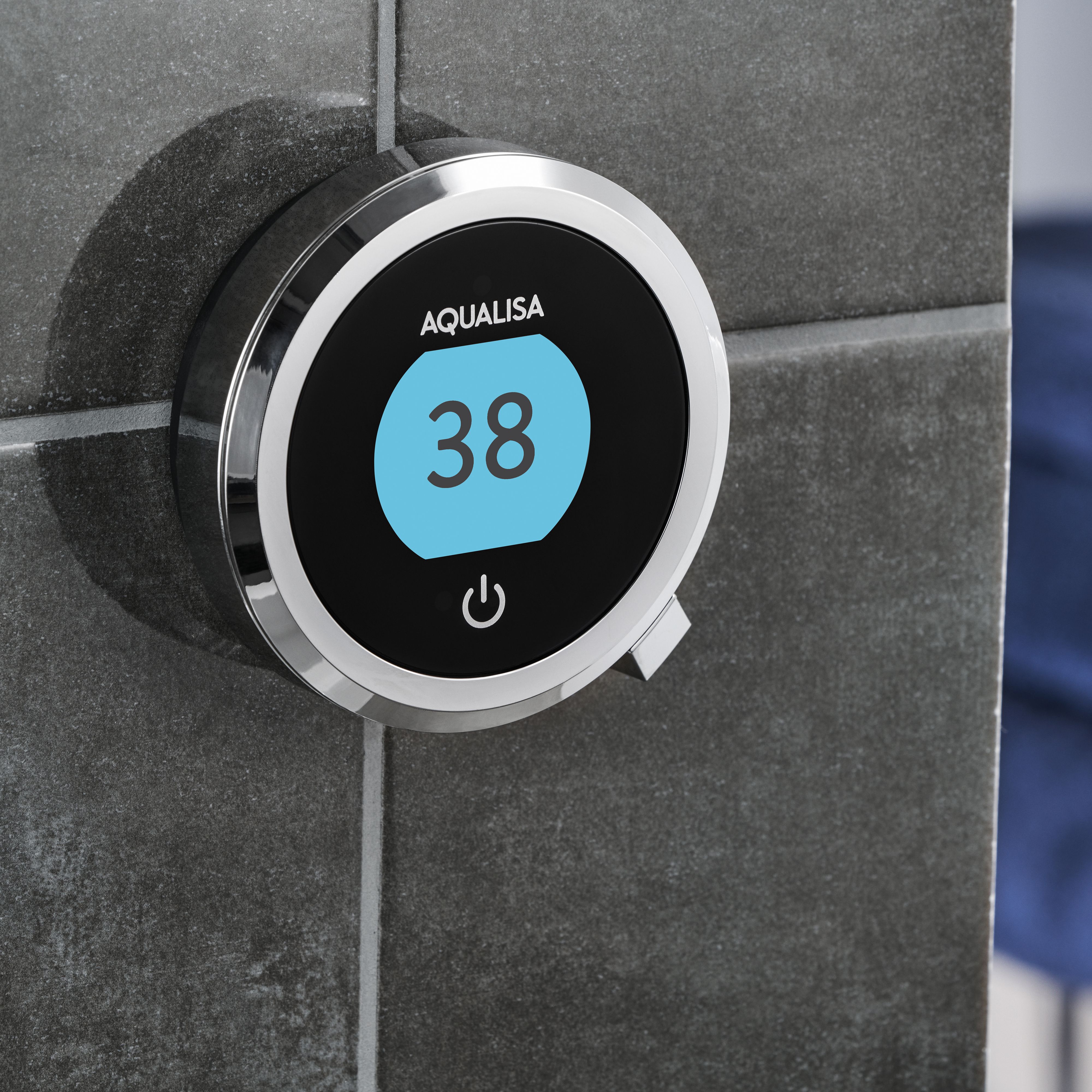 Aqualisa Optic Q Concealed valve HP/Combi Smart Digital mixer Shower ...