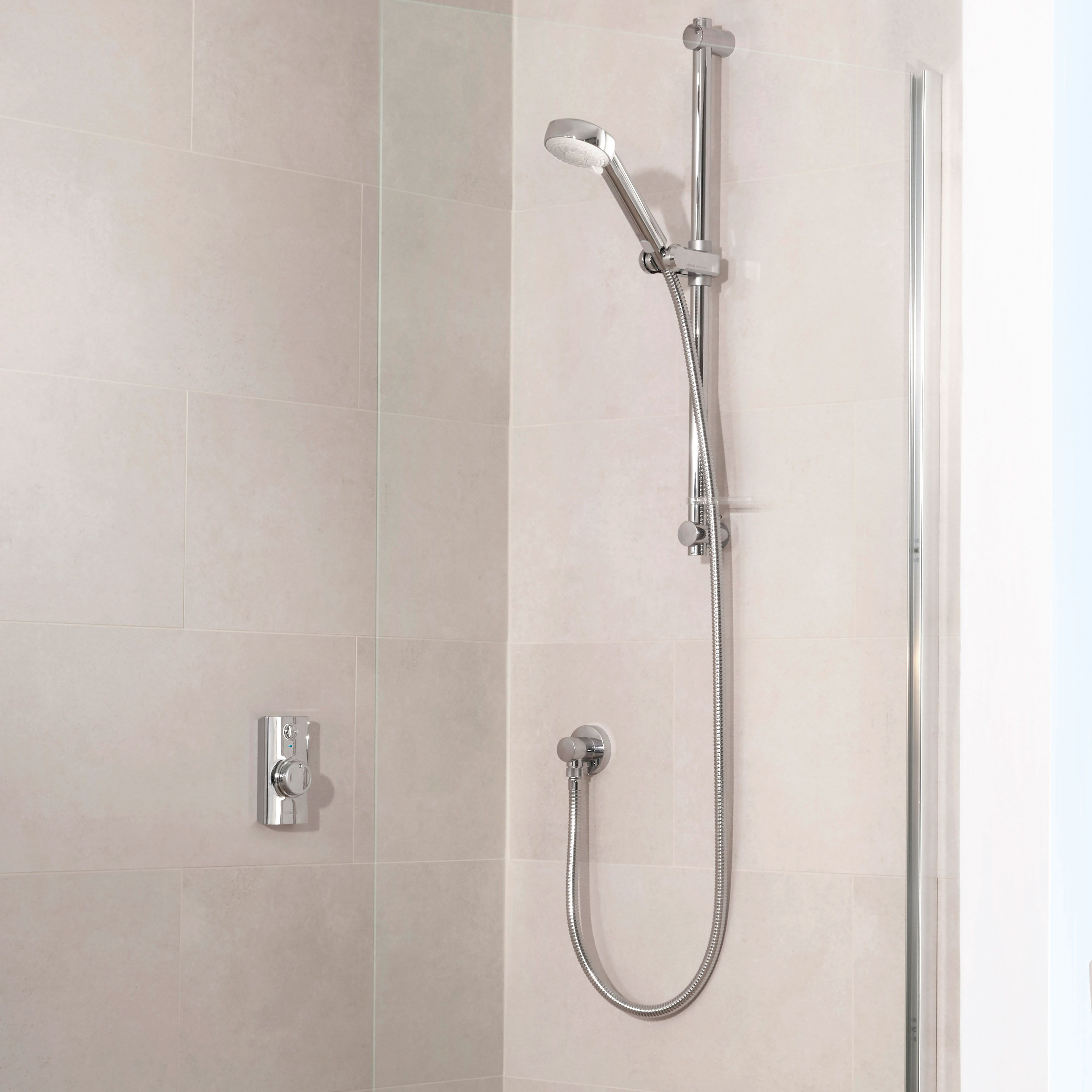 Aqualisa Visage Smart Concealed valve HP/Combi Wall fed Smart Digital 4 ...