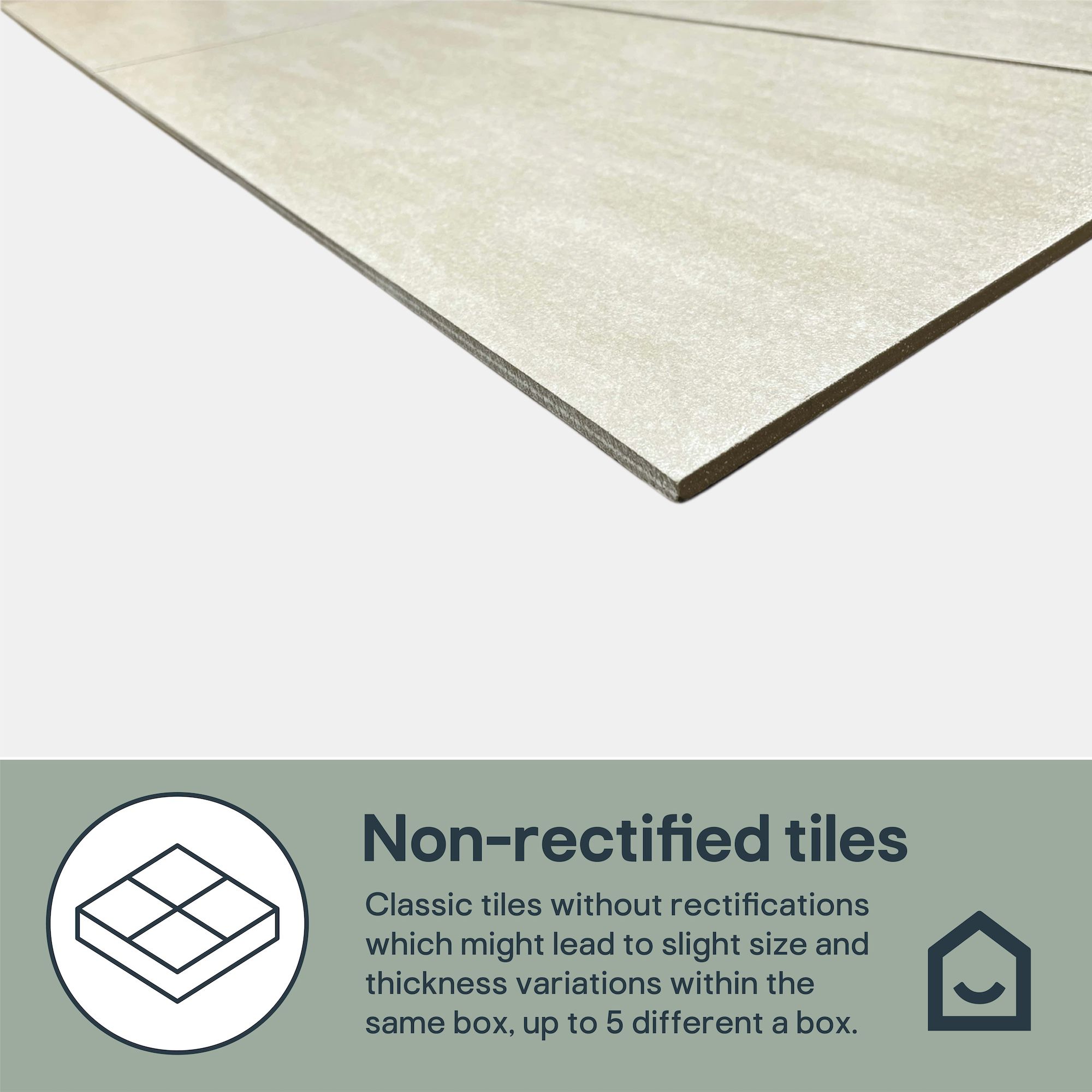 Arbace Ivory Lappato Stone effect Porcelain Indoor Wall & floor Tile ...
