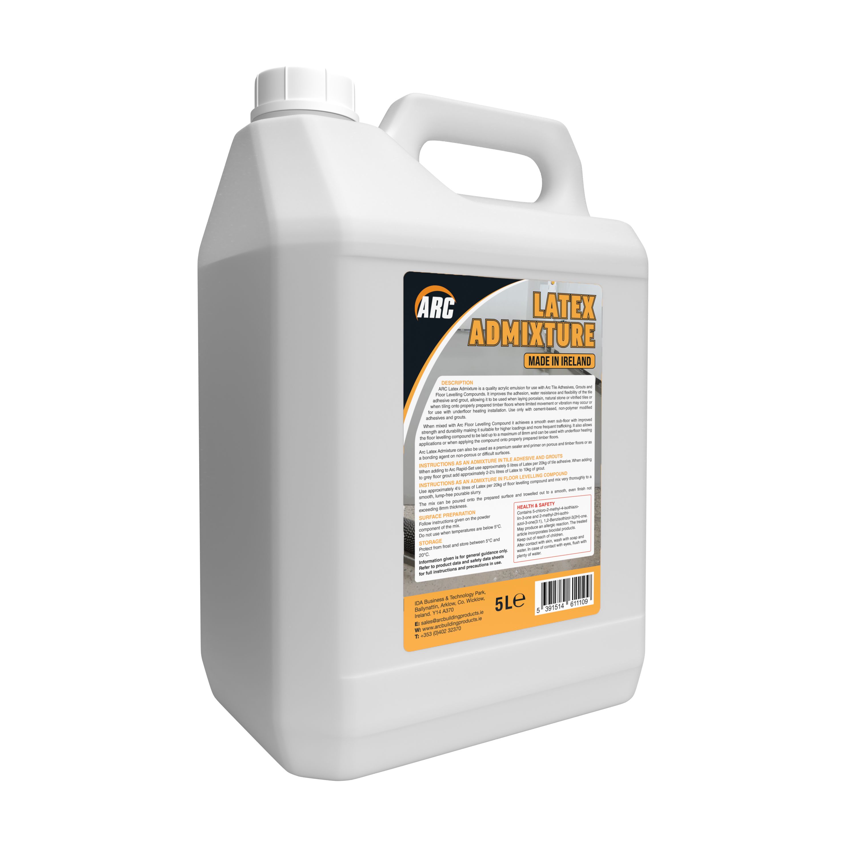 Arc Floor levelling compound, 5kg Tub
