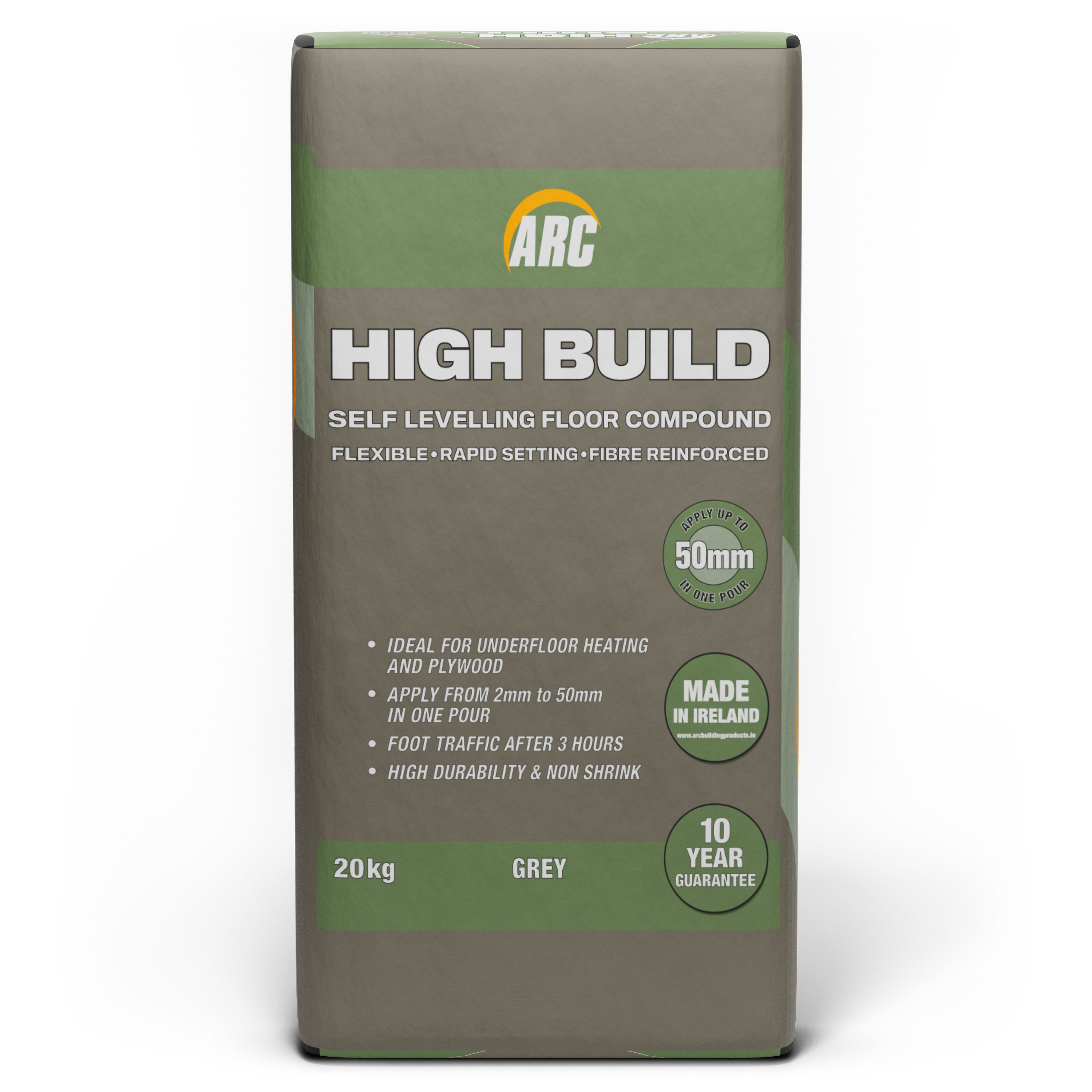 Arc High build Floor levelling compound, 20kg Bag