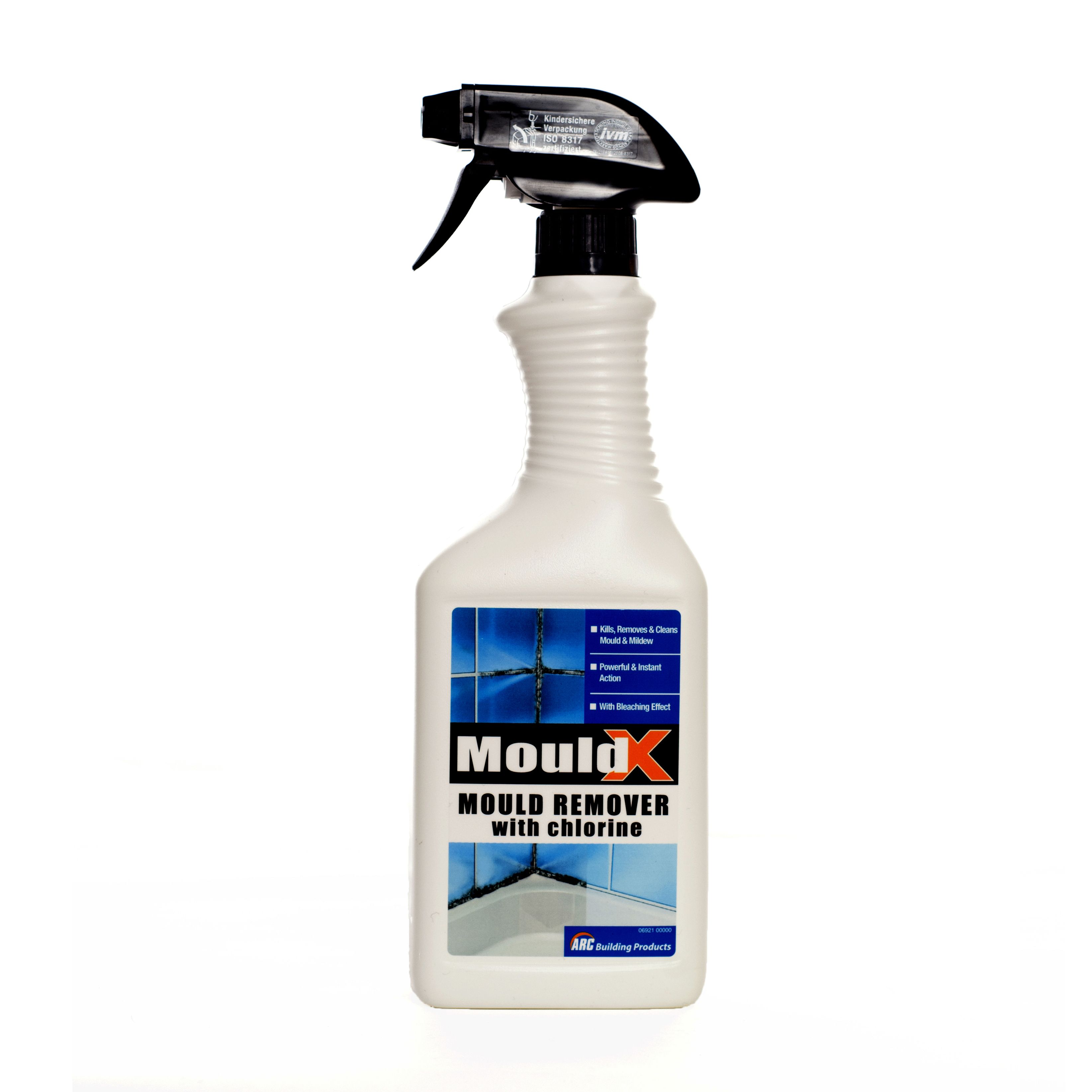 Arc MouldX Liquid Mould & mildew remover, 0.75L Trigger spray bottle