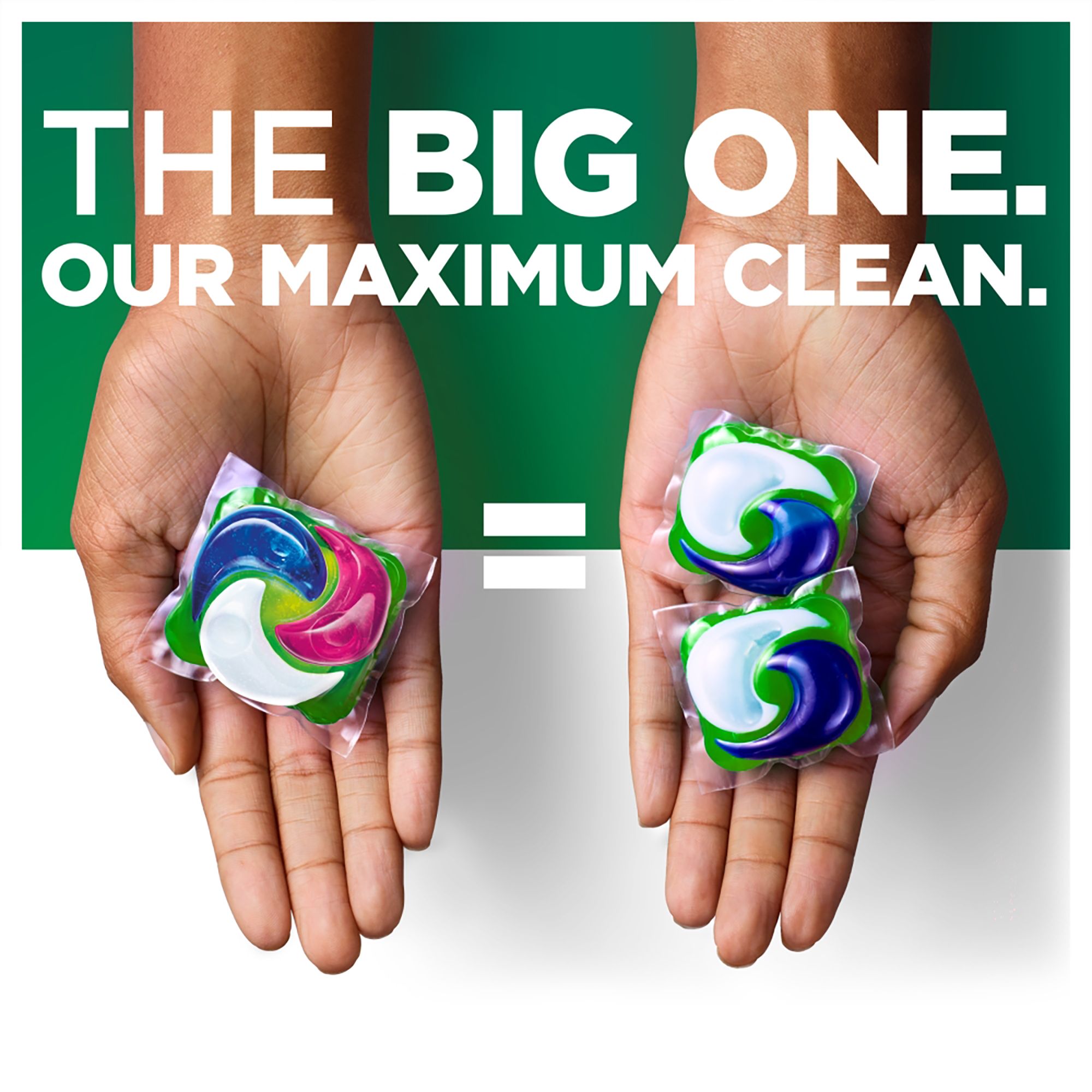 Ariel Big One Colours Original Washing capsules, 1.68kg, 40W