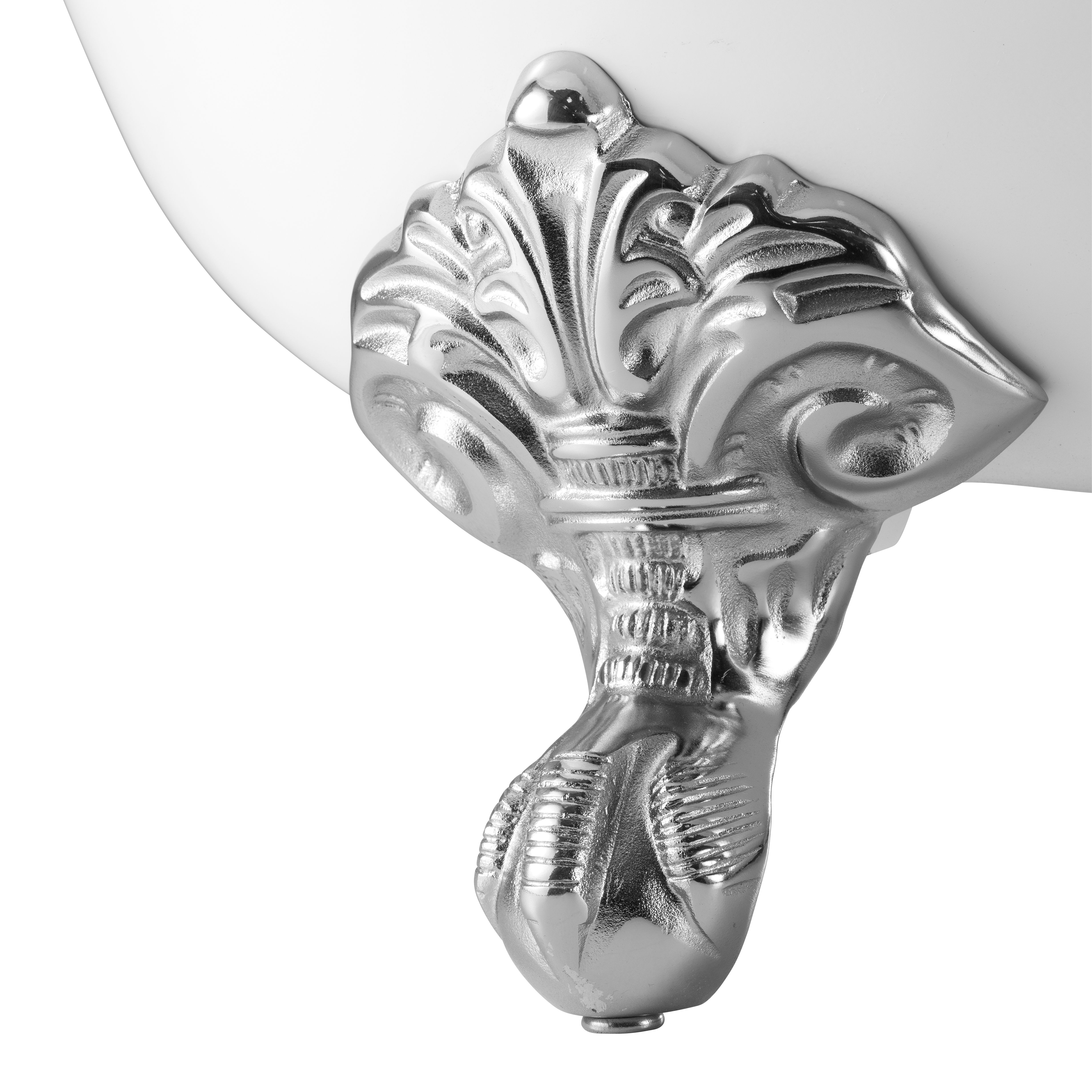 Arroll Bordeaux Gloss Blue Slipper Single ended Bath (L)1700mm (W)780mm ...