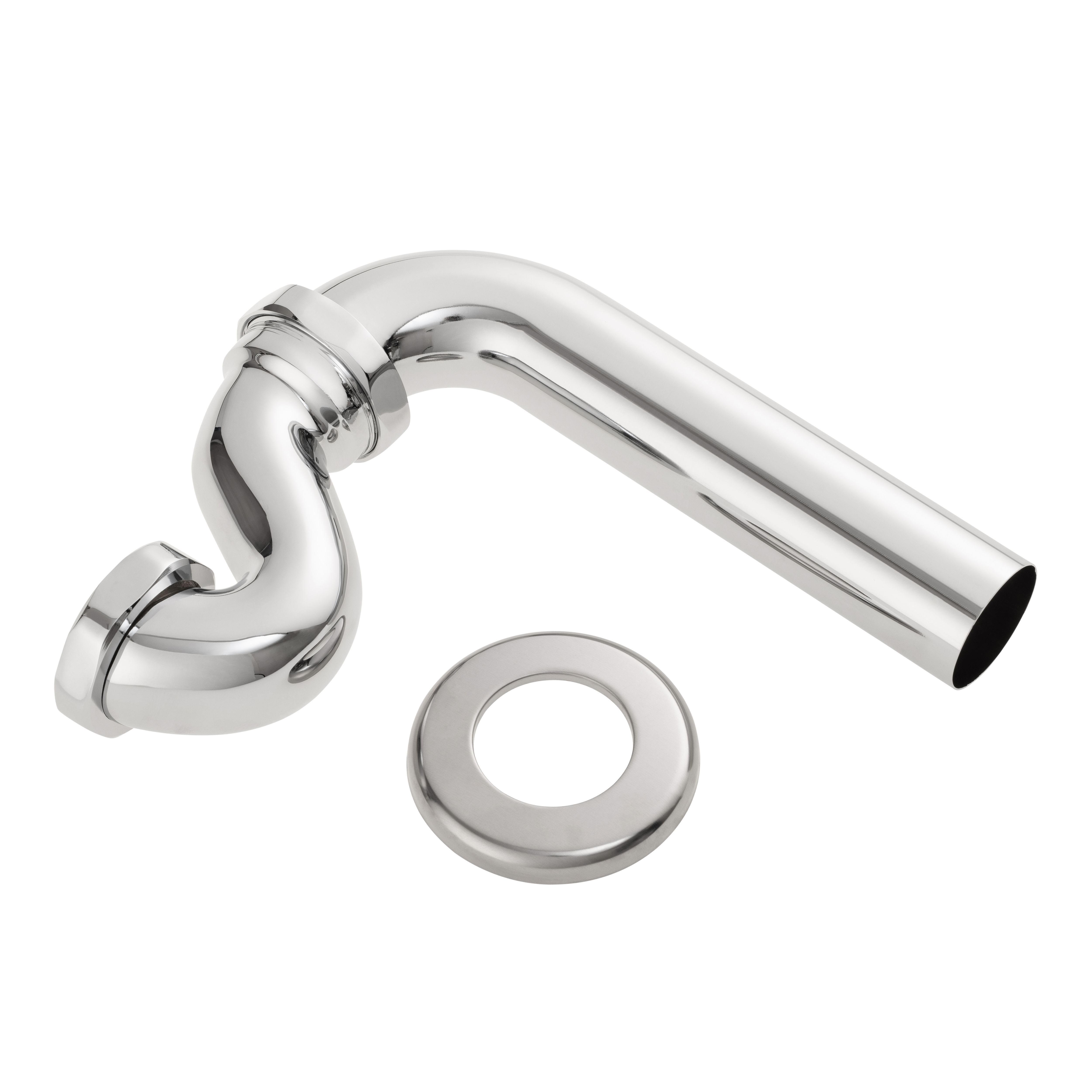 Arroll Chrome-plated Bath Trap (Dia)38mm | DIY at B&Q