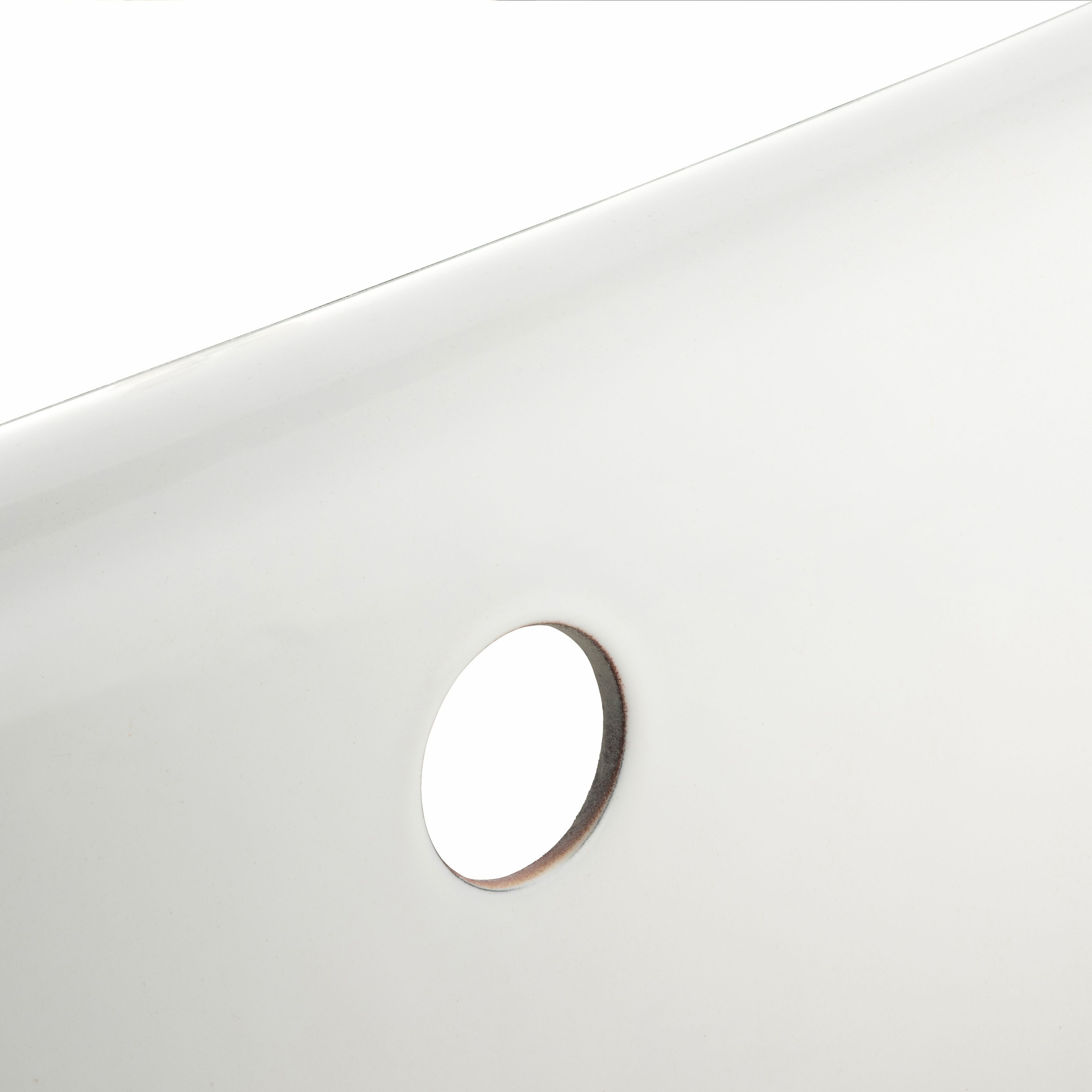 Arroll Lyon Gloss Blue Single ended Bath (L)1700mm (W)720mm