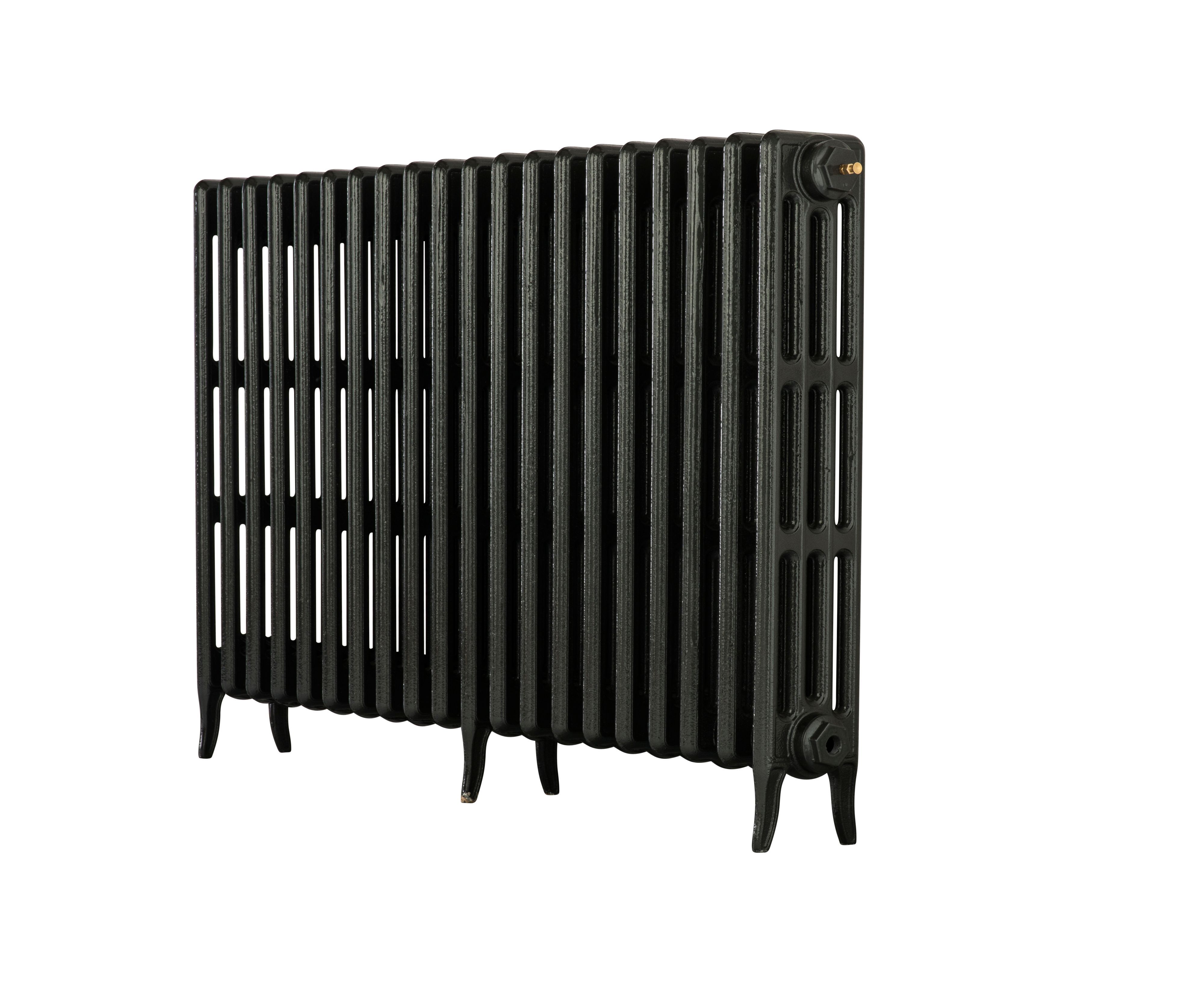 Arroll Neo-Classic Anthracite 4 Column Radiator, (W)1114mm x (H)760mm ...