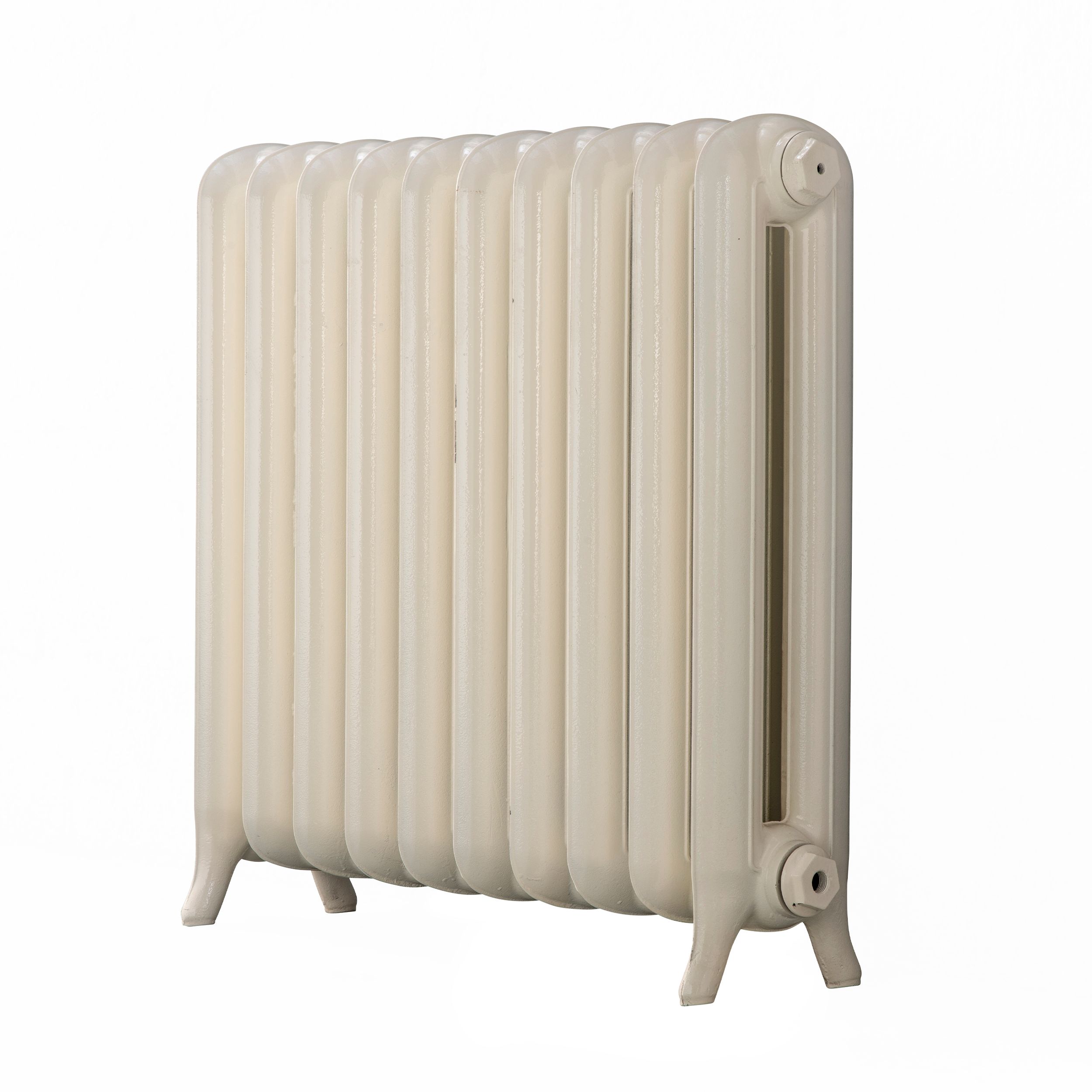 Arroll Princess Cast iron Cream 10 Column Radiator, (W)794mm x (H)748mm
