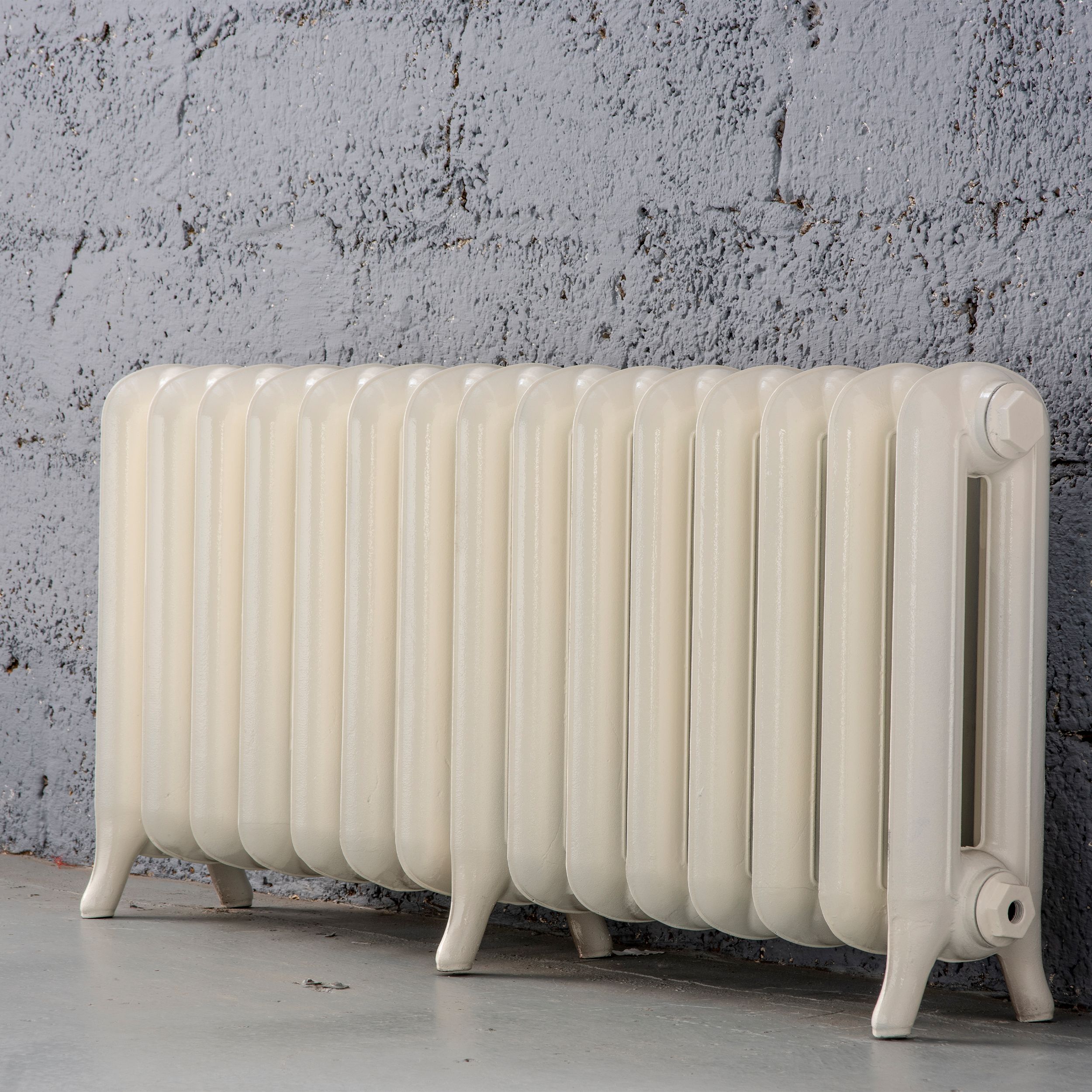 Arroll Princess Cast iron Cream 15 Column Radiator, (W)1174mm x (H)748mm