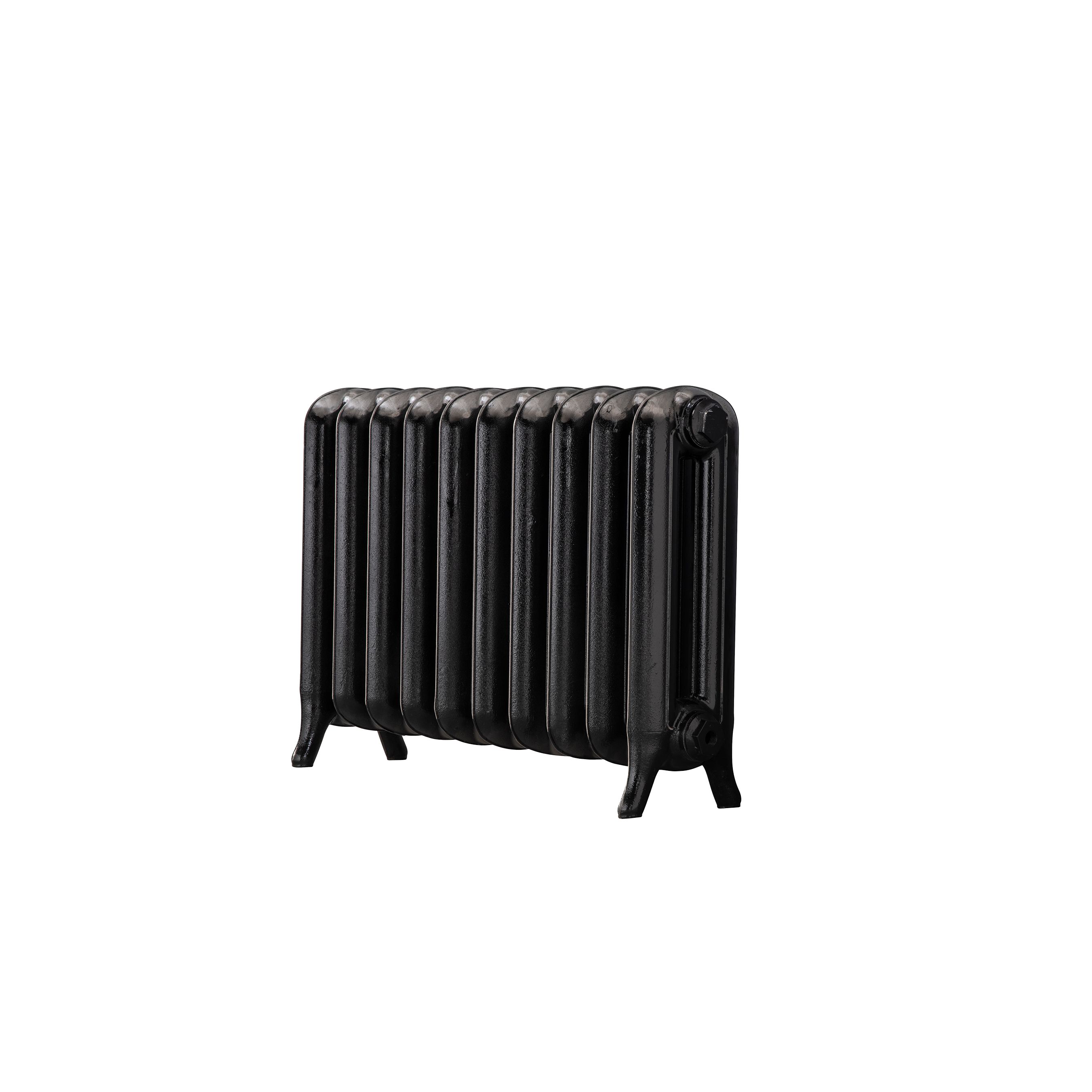 Arroll Princess Cast iron Silver 10 Column Radiator, (W)794mm x (H)549mm