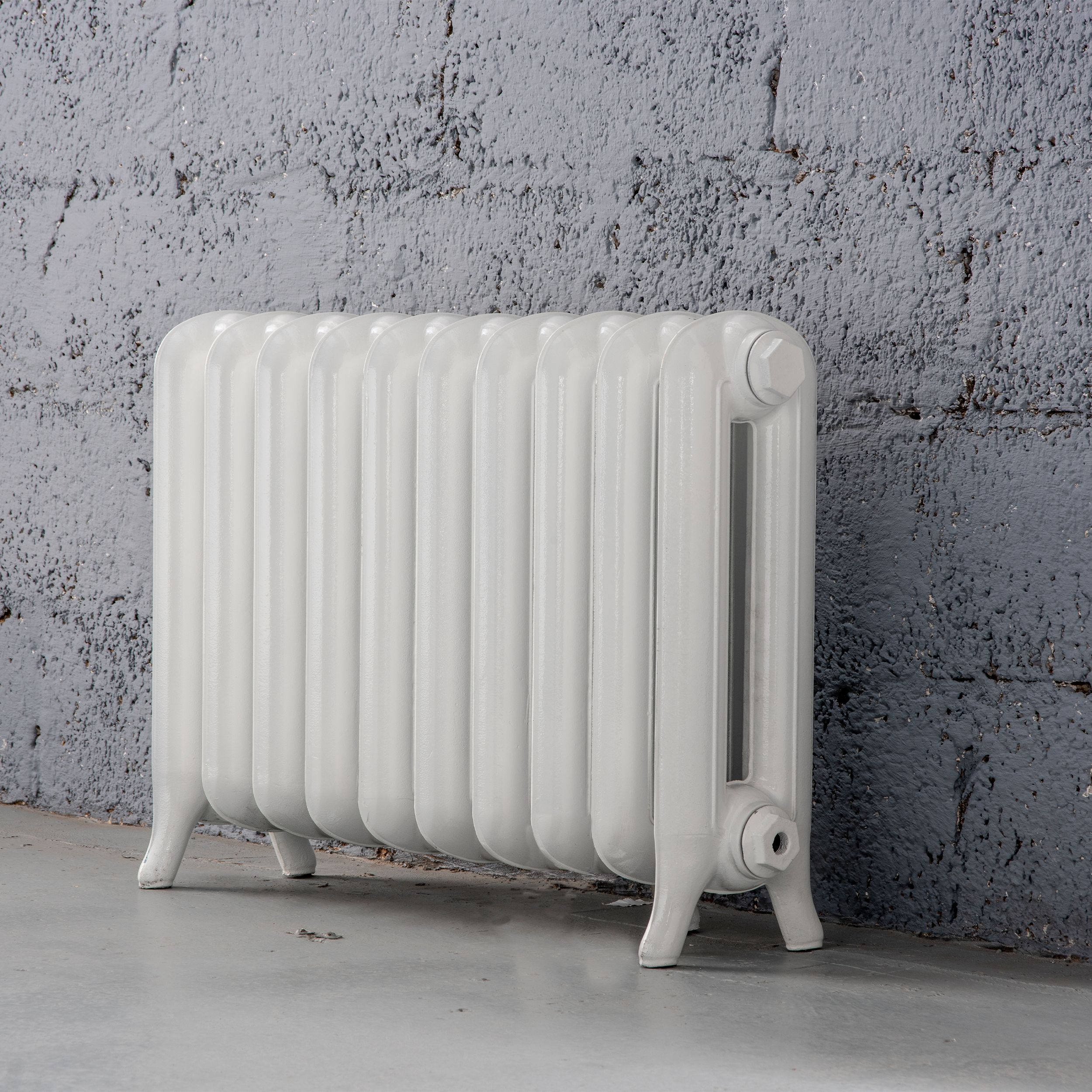 Arroll Princess Cast iron White 10 Column Radiator, (W)794mm x (H)549mm