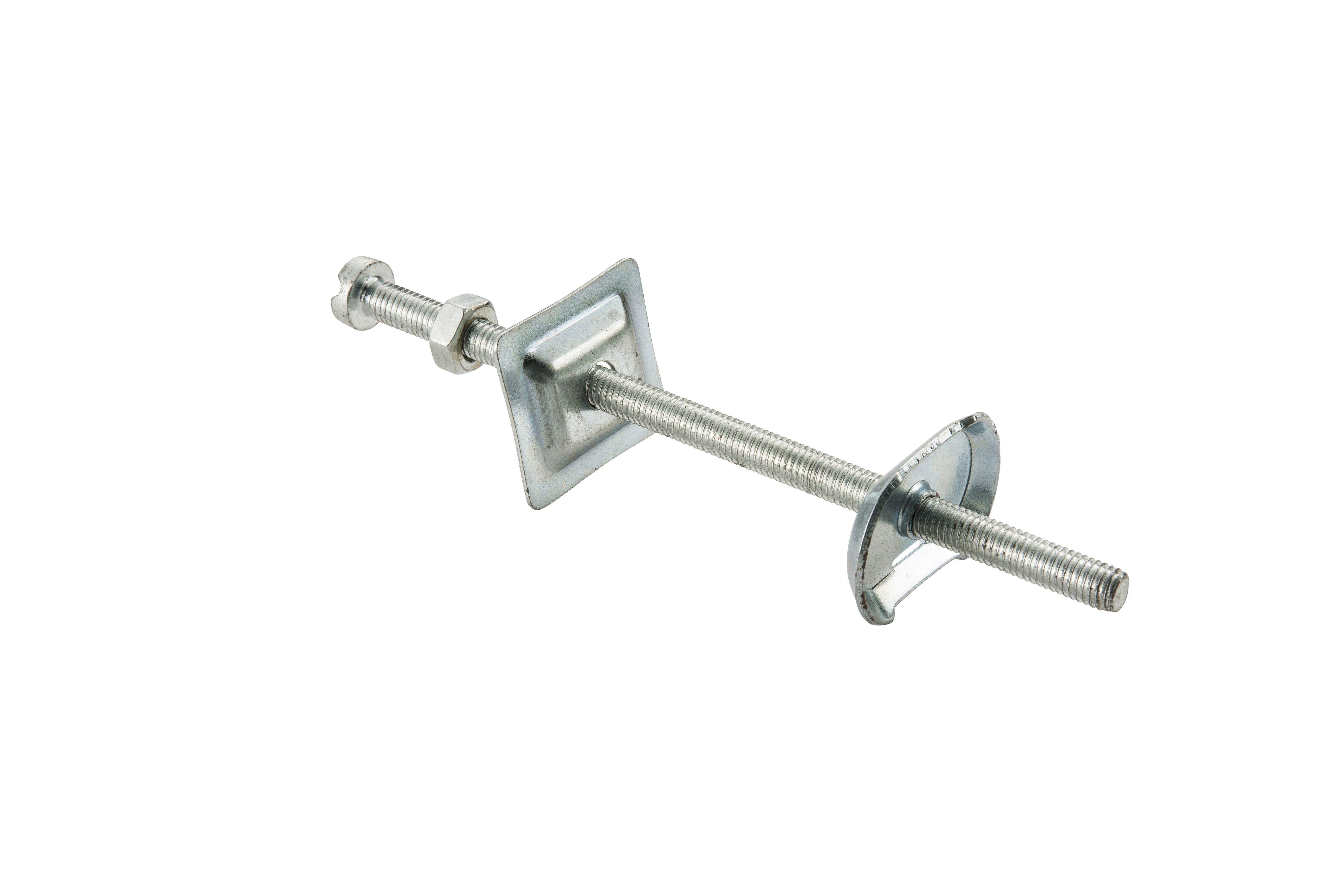 Arroll Steel effect Steel Radiator wall stay (H)180mm (W)35mm