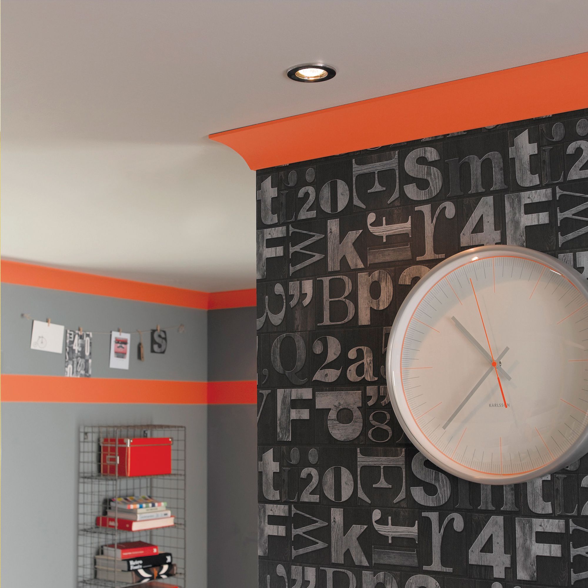 Artex Easifix Classic C-shaped Plaster Coving (L)2m (W)100mm, Pack of 6 ...