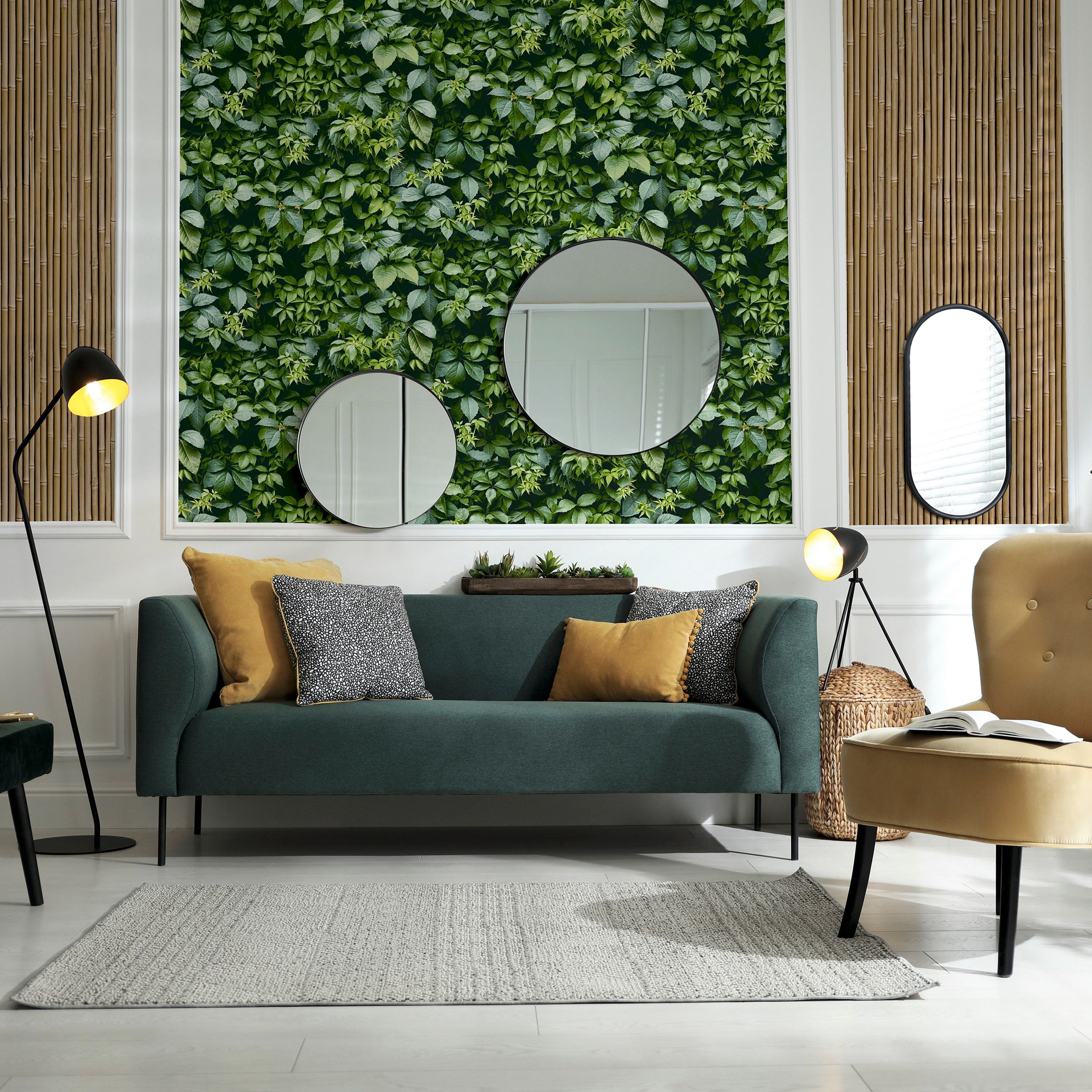 Arthouse Bamboo Wood effect Smooth Wallpaper