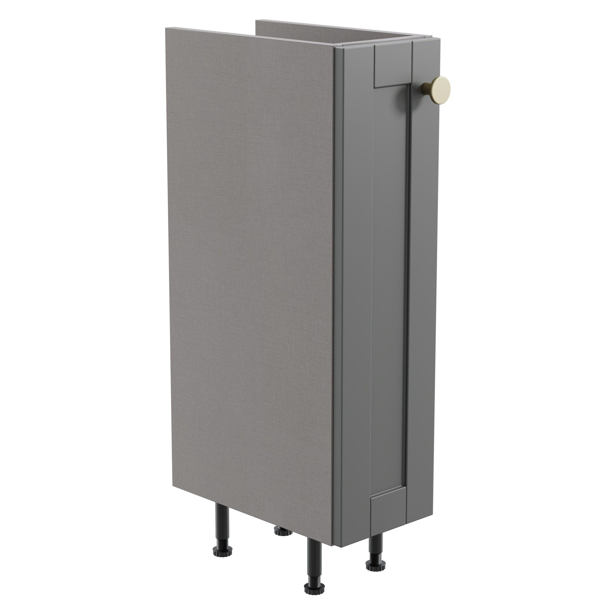 ASHFORD MATT DUSTY GREY SHAKER FREESTANDING BATHROOM & WET ROOM BASE ...