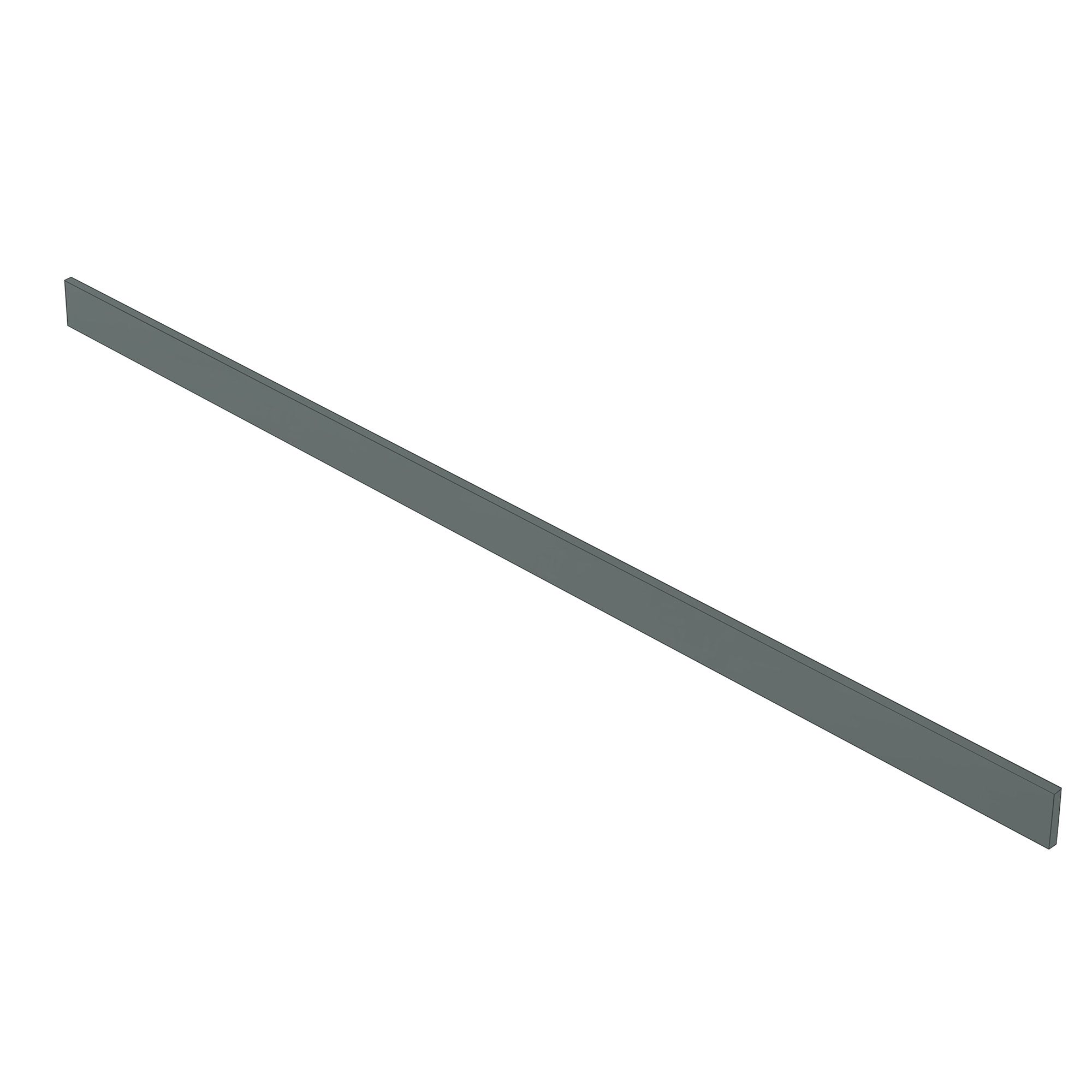 Ashford Matt Green Straight Plinth (L)2400mm | DIY at B&Q