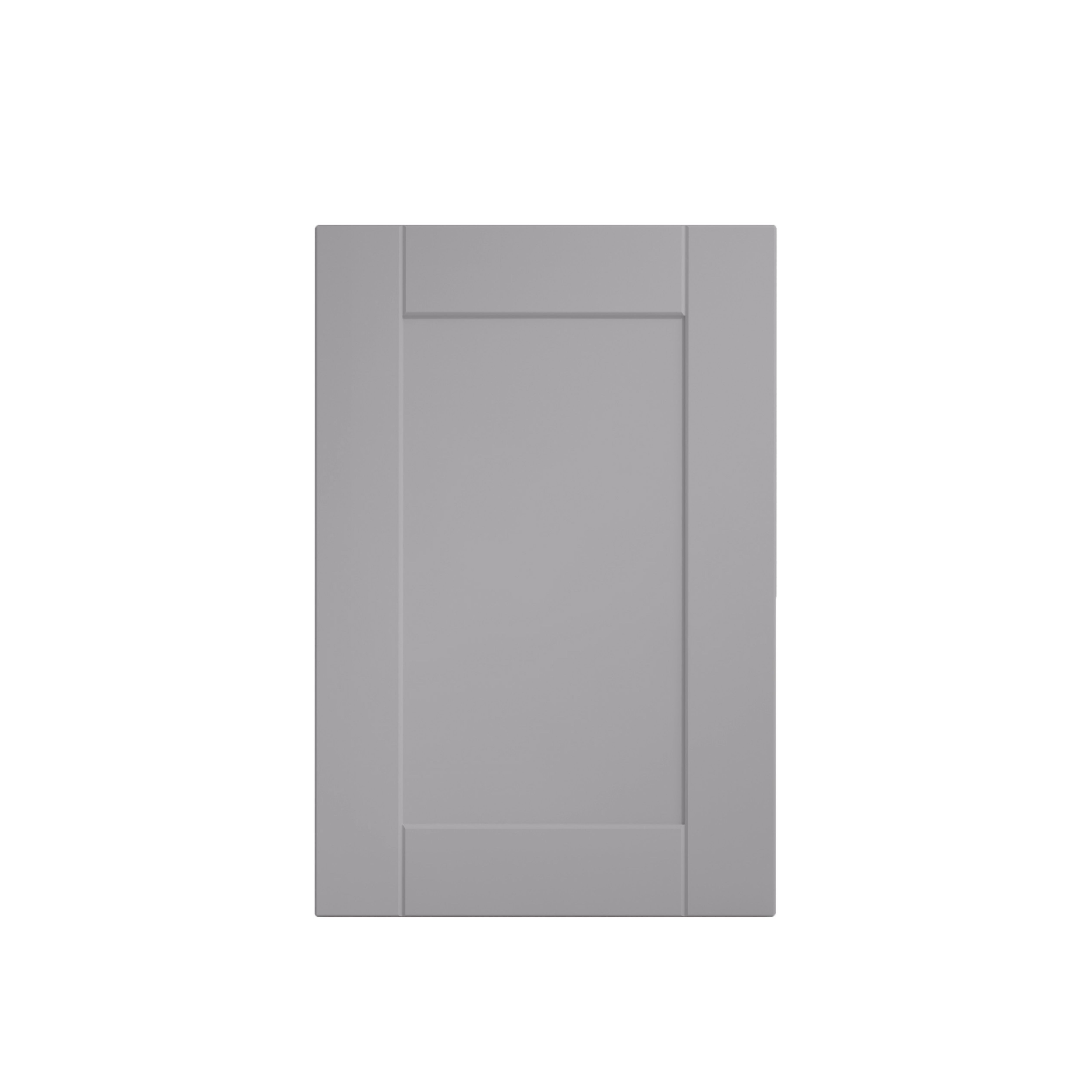 Atomia Matt Dove grey Modular furniture door, (H) 747mm (W) 372mm