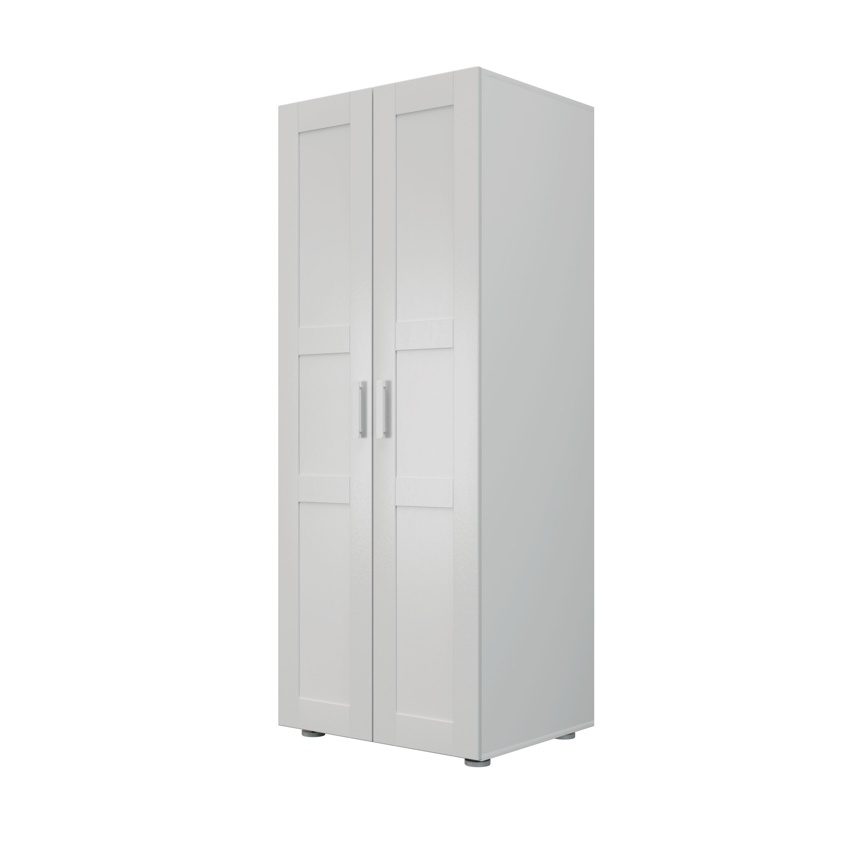 Atomia Matt Porcelain Double Wardrobe (H)1875mm (W)750mm (D)580mm