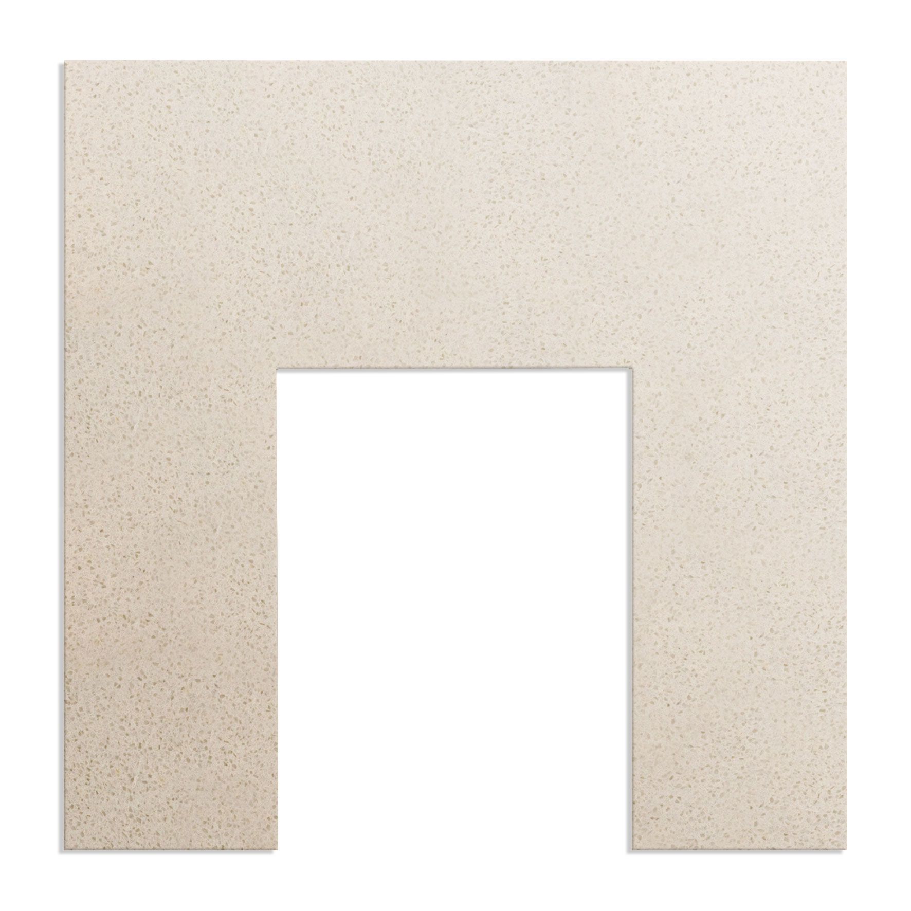 Aurora Beige stone Marble Back panel (H)940mm (W)940mm | DIY at B&Q