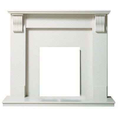 Aurora Victoria Cream Fire surround | DIY at B&Q
