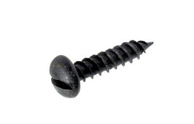 AVF Slotted Round Metal Multipurpose screw (Dia)4mm (L)20mm, Pack of 25 ...