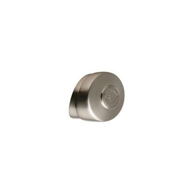 Axxys® Round Nickel Newel cap (L)63mm (W)35mm