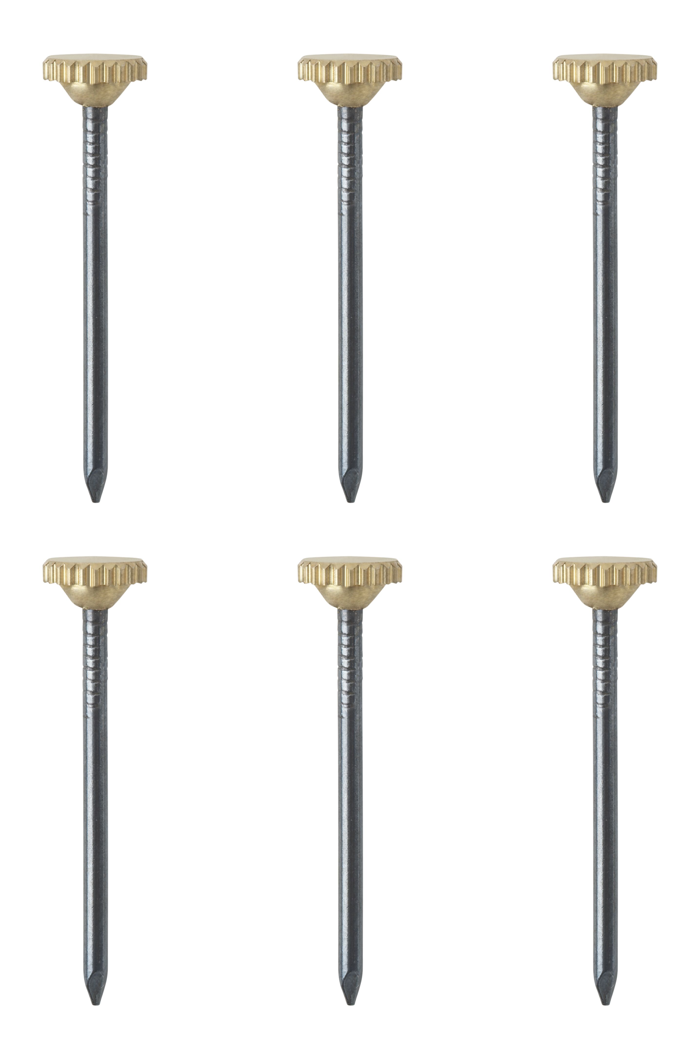 B&Q Picture pin (L)26.5mm (Dia)1.5mm, Pack of 6 | DIY at B&Q