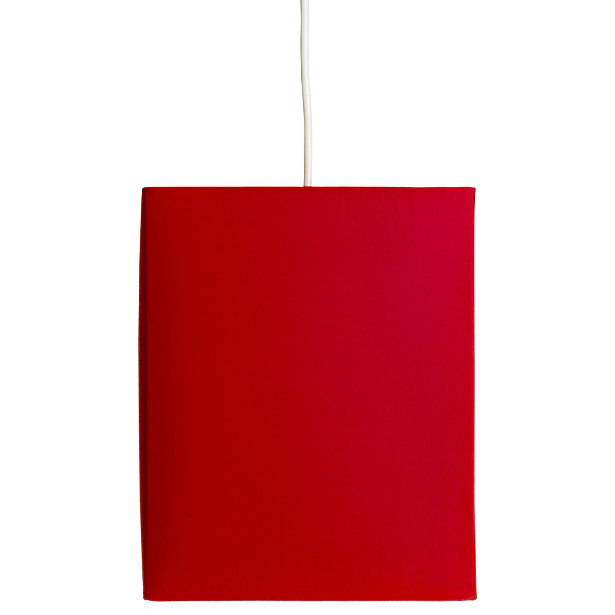 B&Q Red Light shade (D)205mm