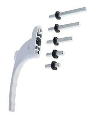 B&Q White Window handle of 1 | DIY at B&Q