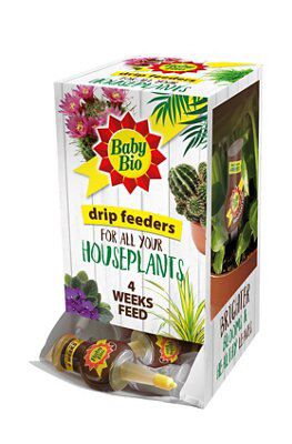 Baby Bio Houseplant care Liquid Drip feeder, 40ml, Pack of 4